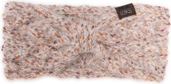 MUK LUKS Space Dye Cable Knit Headband | Nordstromrack