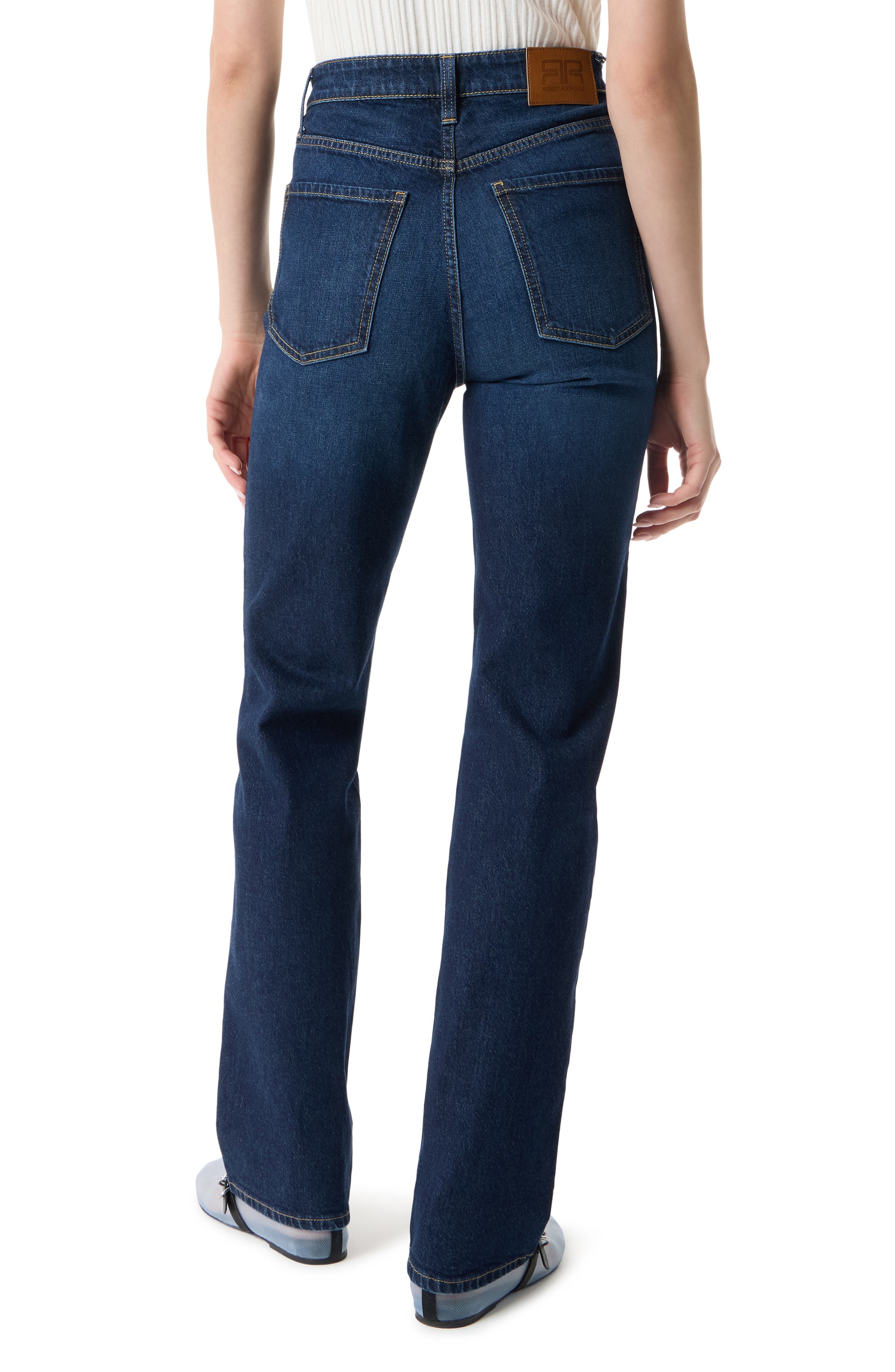 Robert Rodriguez High Rise Slim Straight Jeans | Nordstromrack