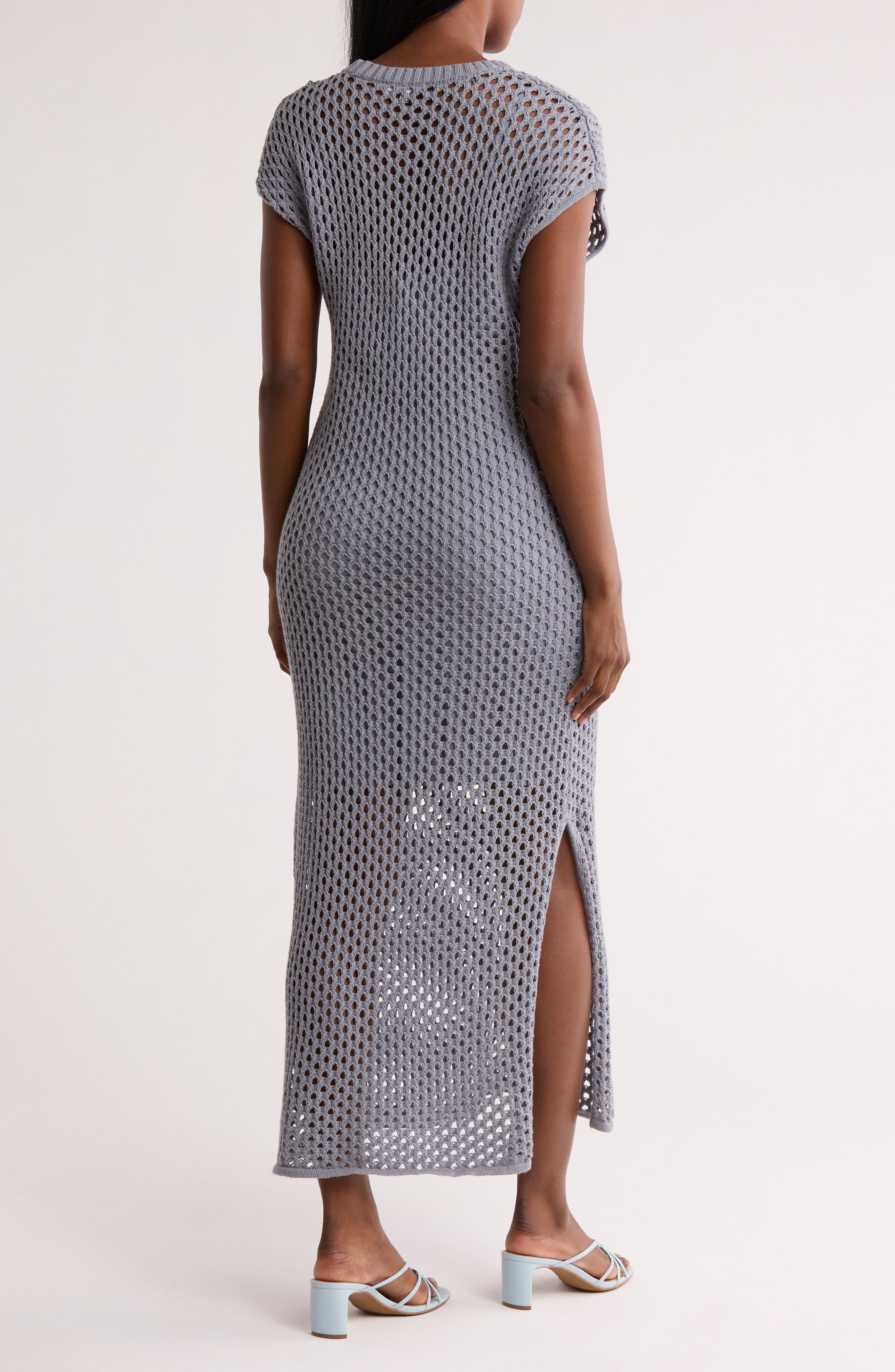 Splendid Nova Open Stitch Maxi Dress | Nordstromrack