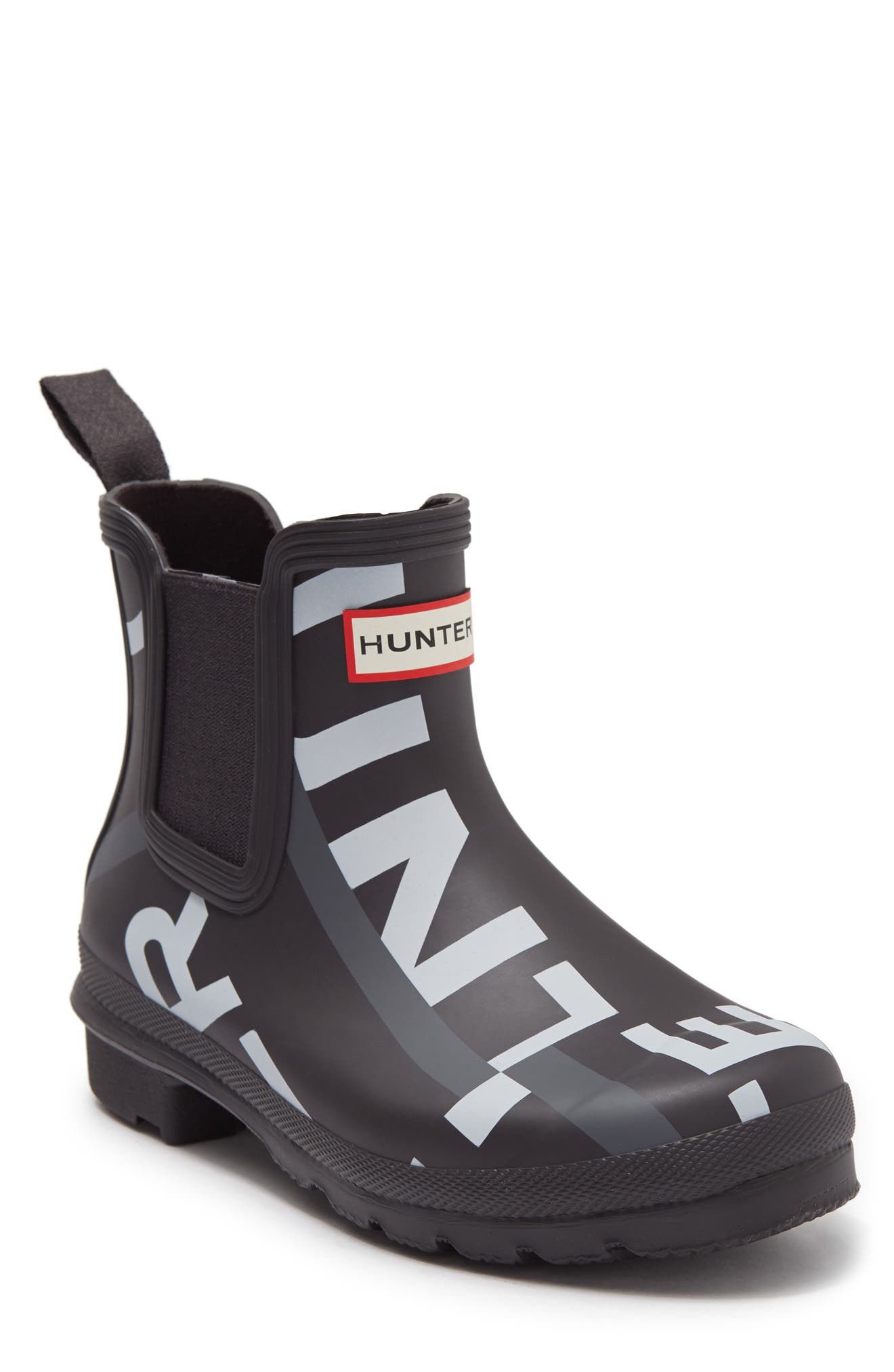 Hunter Original Logo Print Chelsea Boot | Nordstromrack