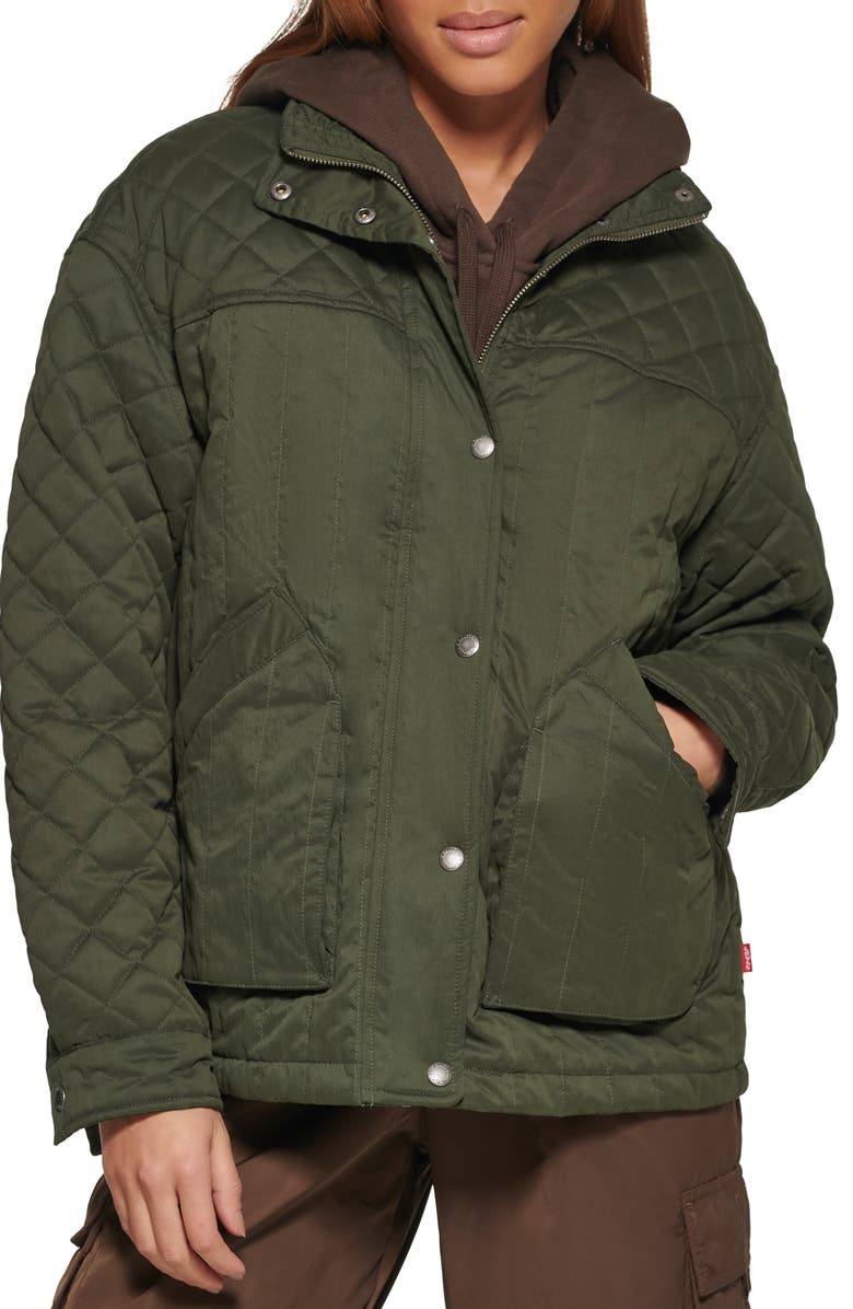 Levi's® Water Resistant Quilted Field Jacket | Nordstromrack