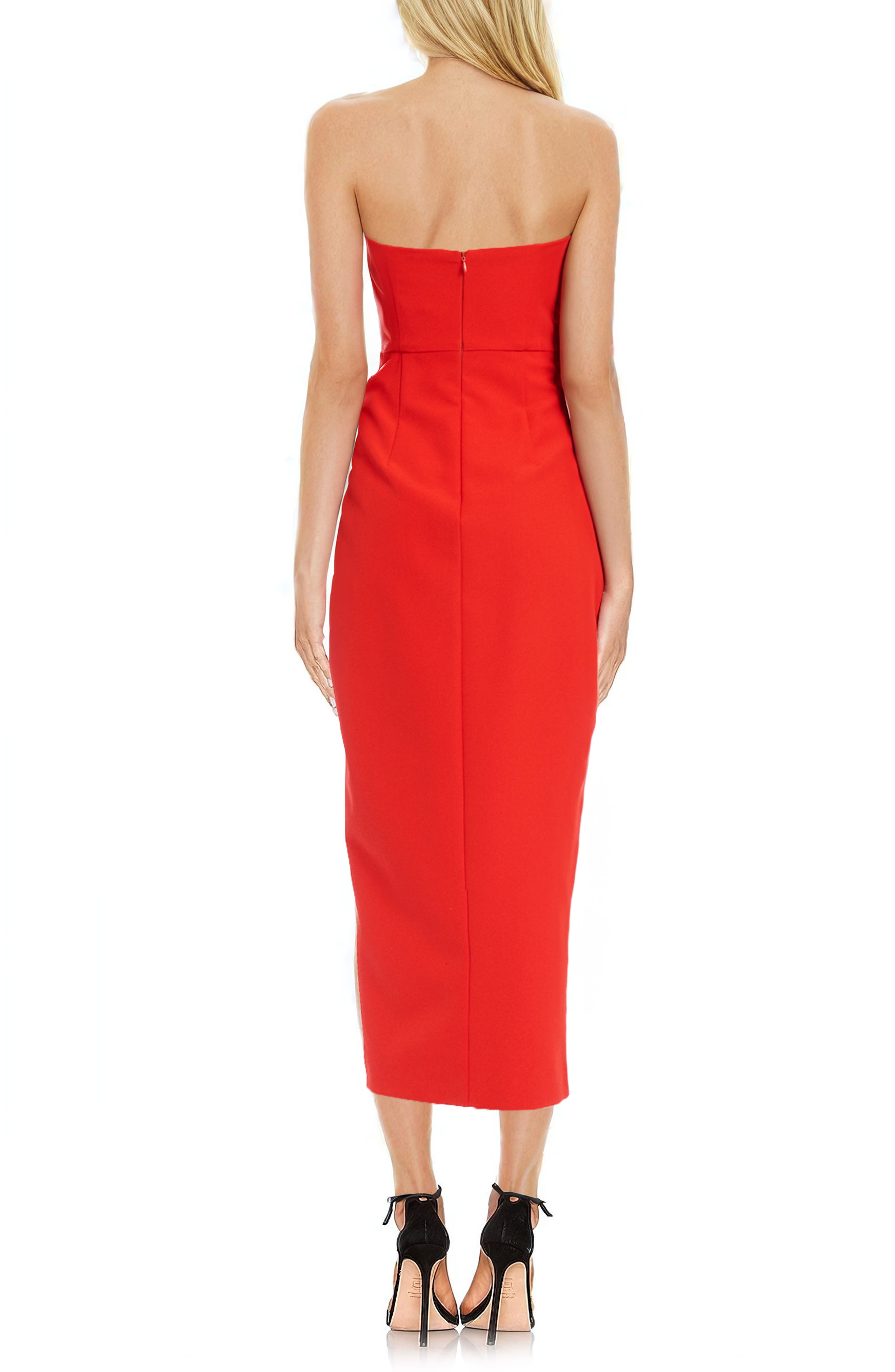 Jewel Badgley Mischka Strapless Column Cocktail Dress | Nordstromrack