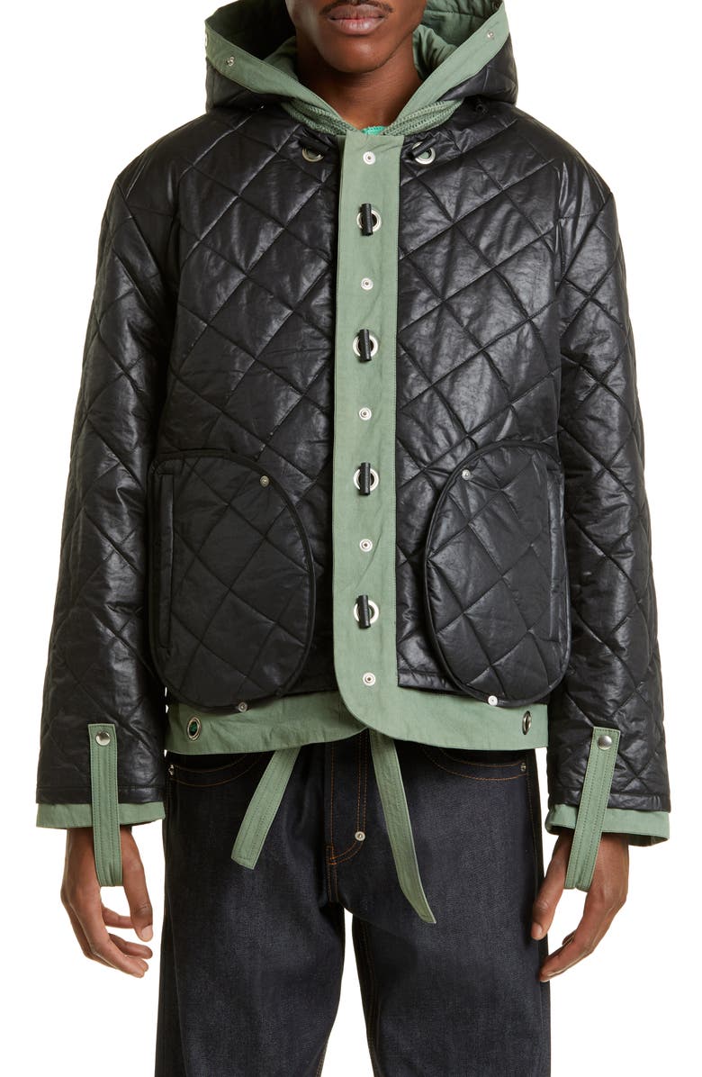 Craig Green Reversible Cotton Blend Hooded Jacket | Nordstrom