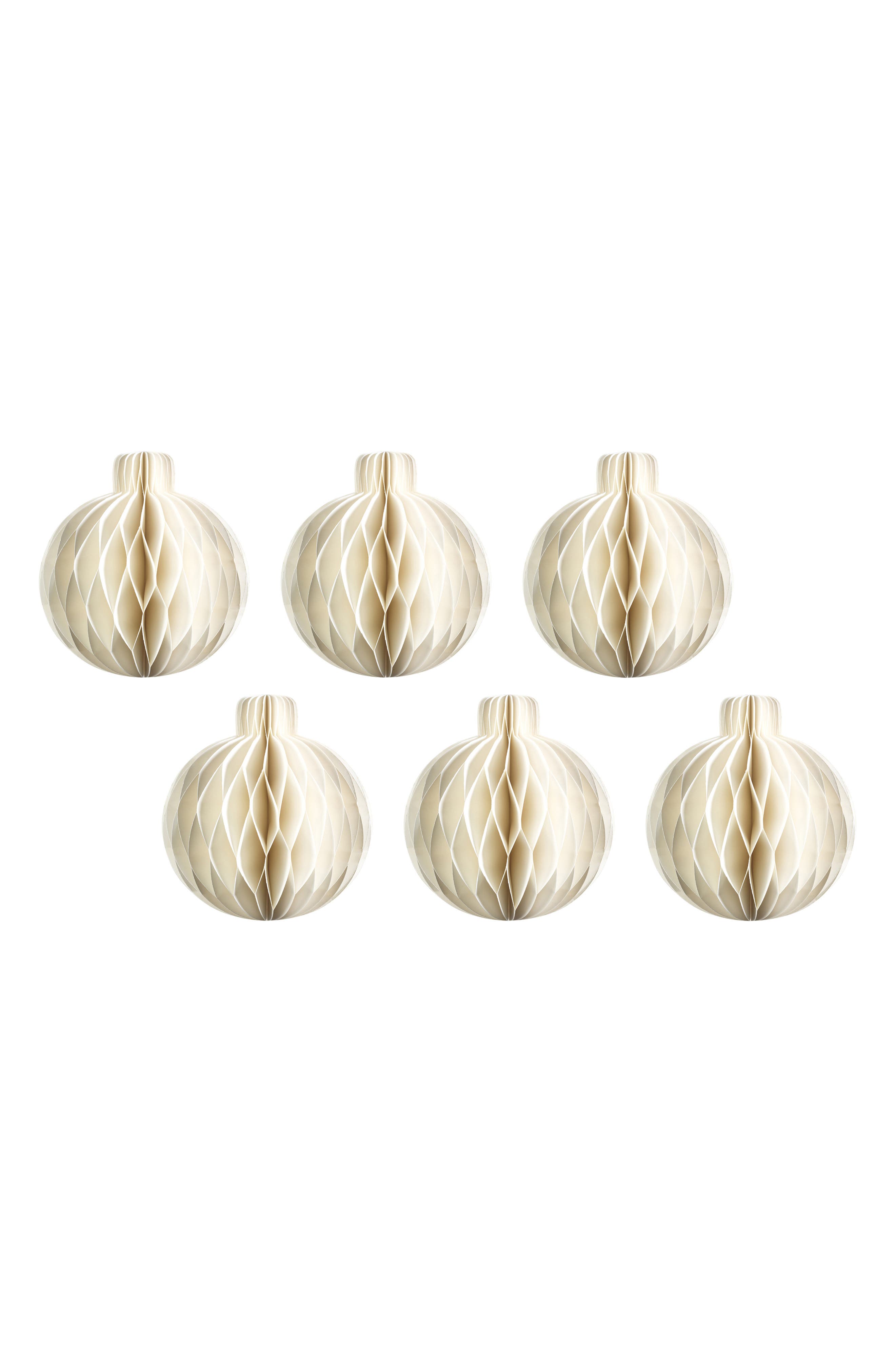 Zodax Set of 6 Miriam Paper Deco Sphere Ornaments | Nordstromrack