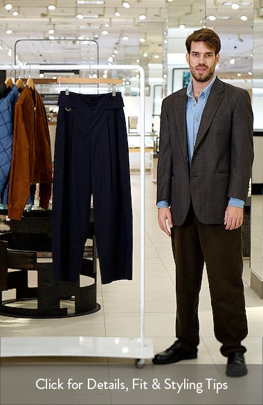 A.L.C. Elliot Hollywood Waist Stretch Cotton Pants | Nordstromrack