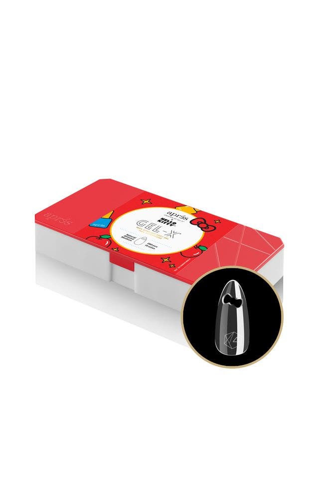 Aprés Nail Hello Kitty® Natural Almond Bow Cut Out Box of Tips | Nordstrom