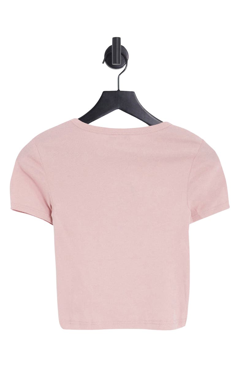 Topshop Everyday Cotton Crop Top | Nordstromrack
