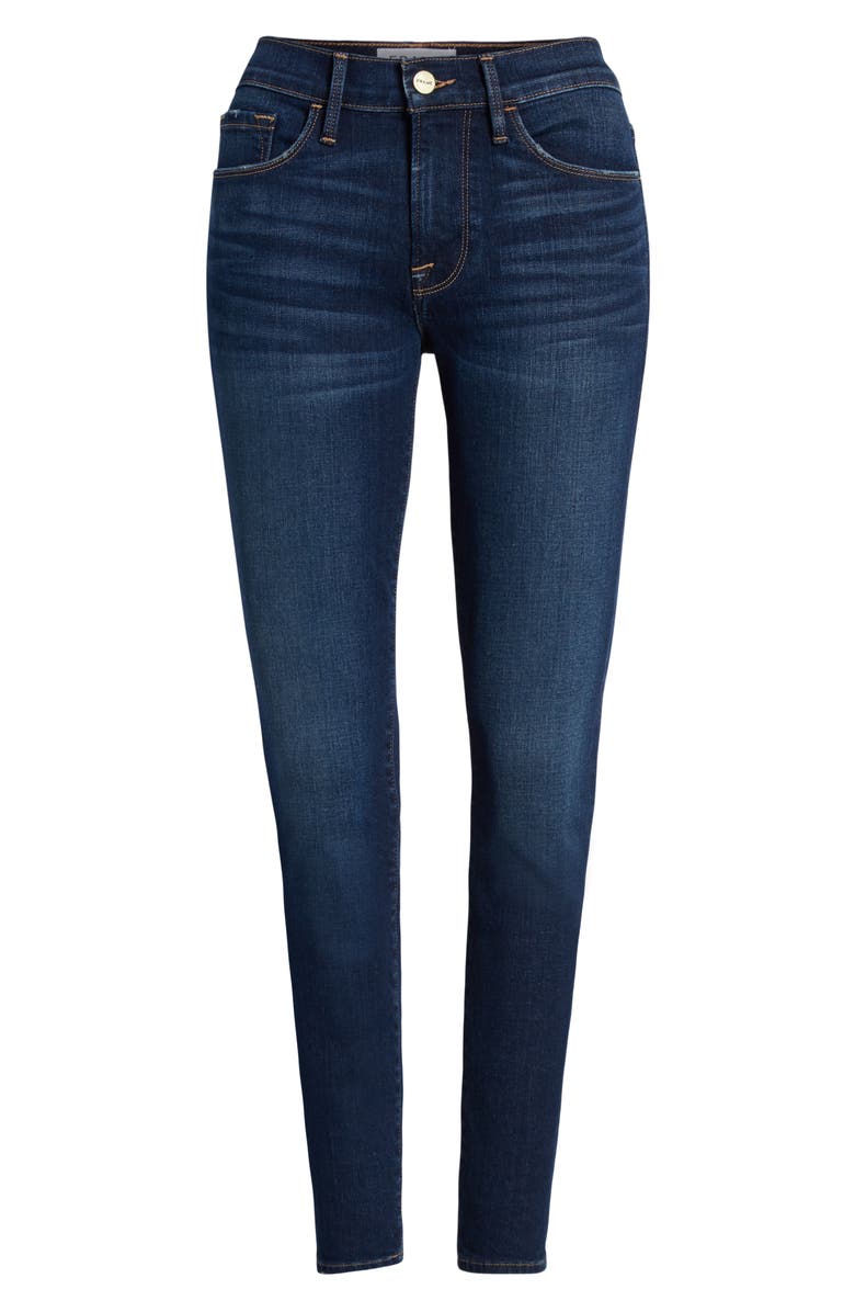 FRAME Le Skinny de Jeanne High Waist Skinny Crop Jeans | Nordstromrack