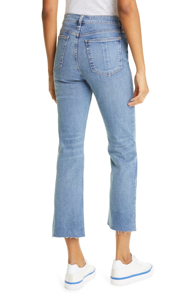 rag & bone Nina High Waist Ankle Flare Jeans | Nordstromrack