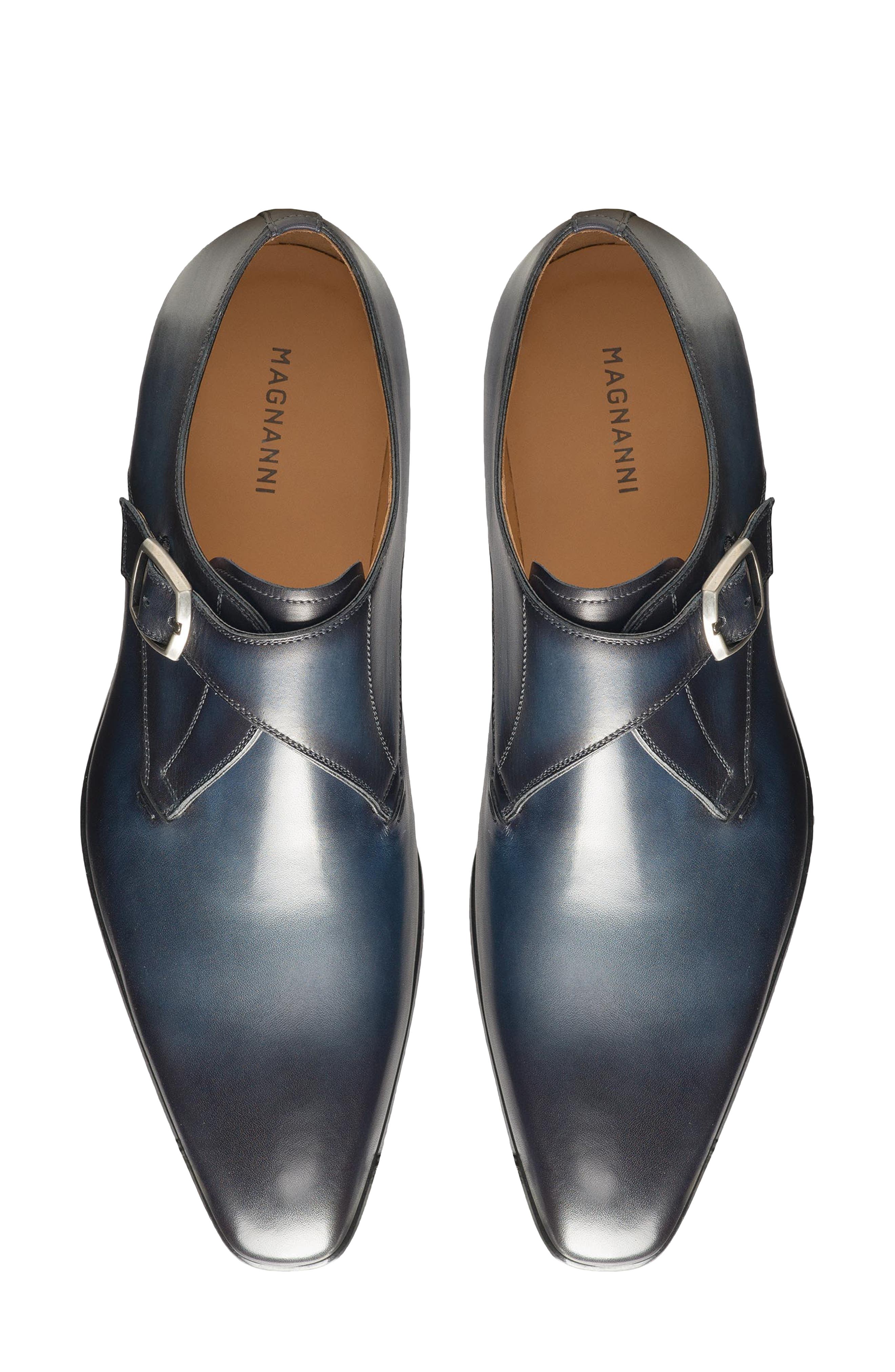 Magnanni Dedrick Water Resistant Monk Shoe (Men) | Nordstromrack