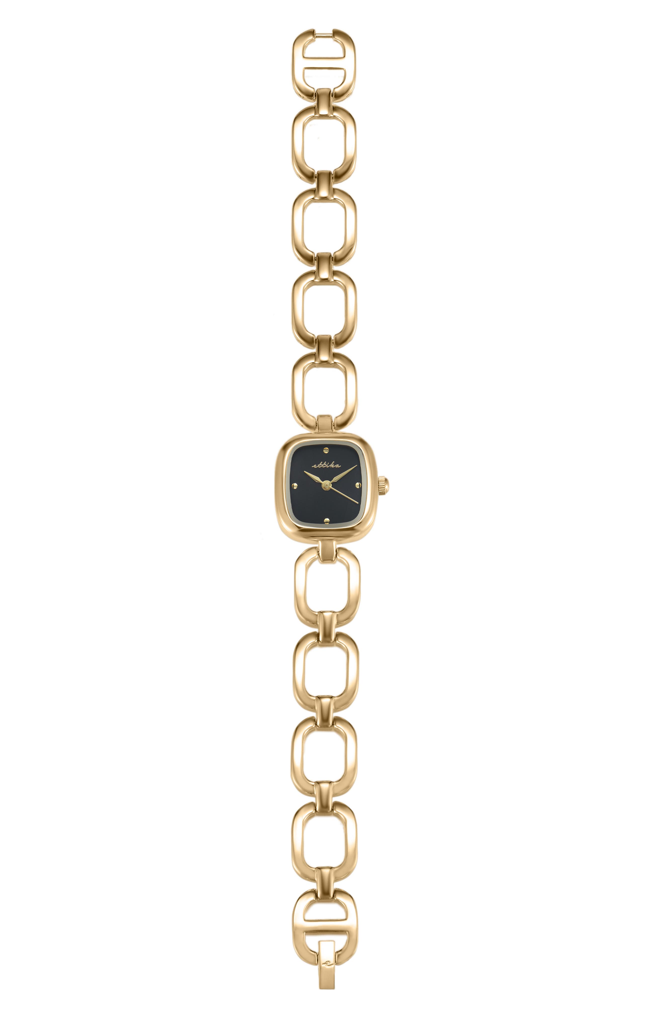 Ettika Square Link Bracelet Watch | Nordstromrack