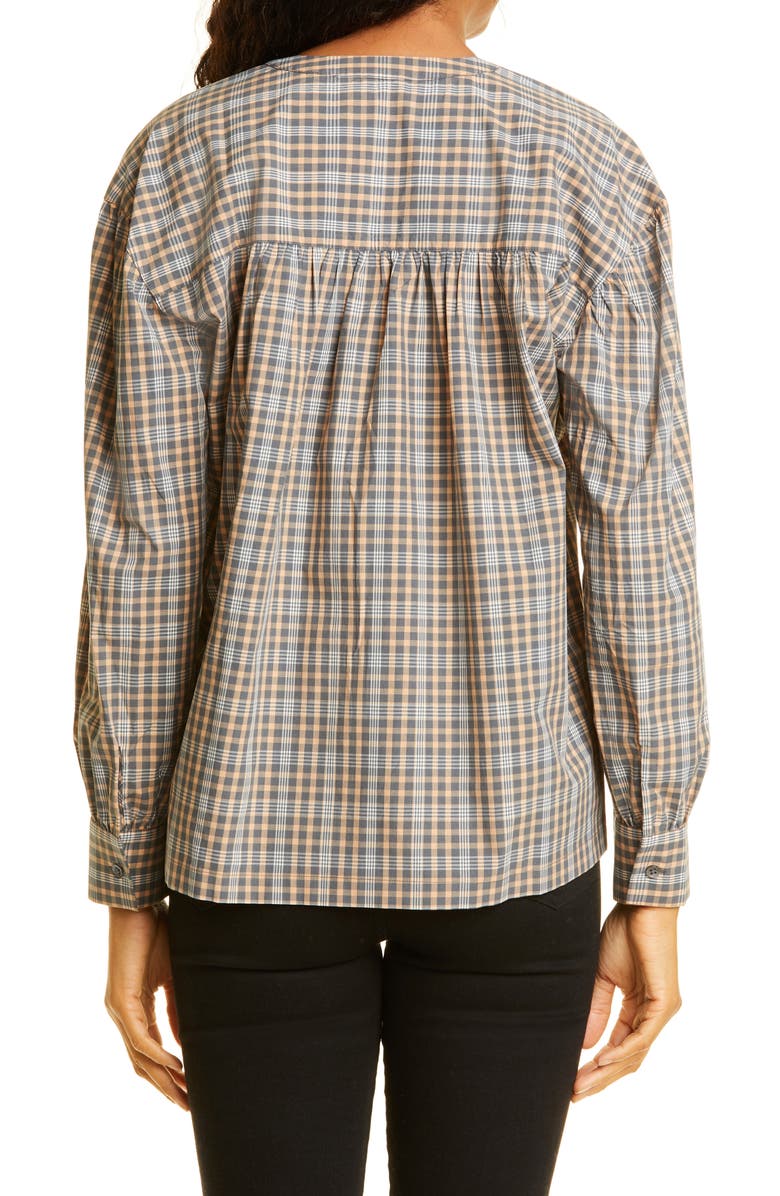 Rails Vera Split Neck Woven Top | Nordstrom