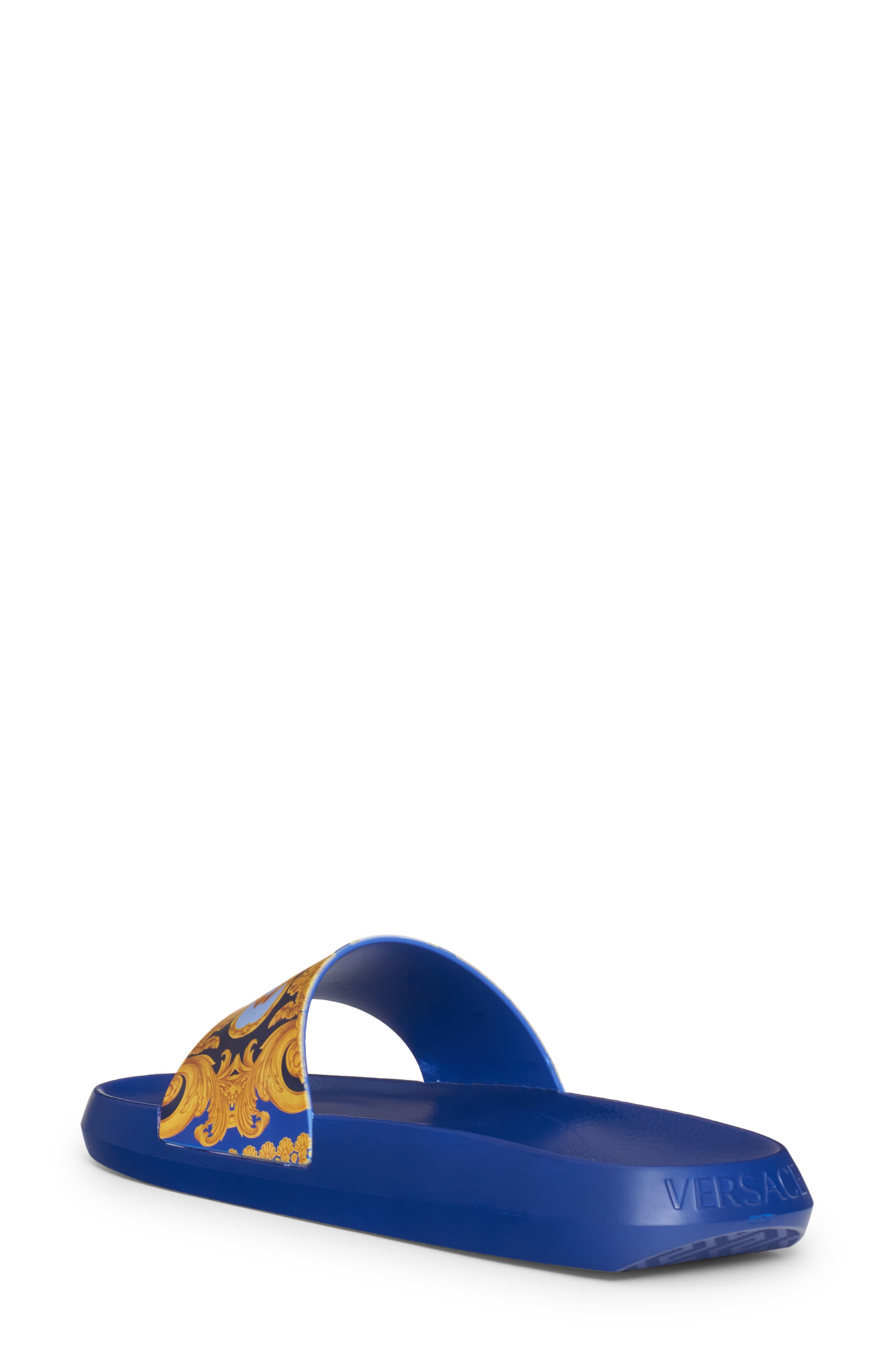 Versace Baroque Pool Slide Sandal (Men) | Nordstromrack