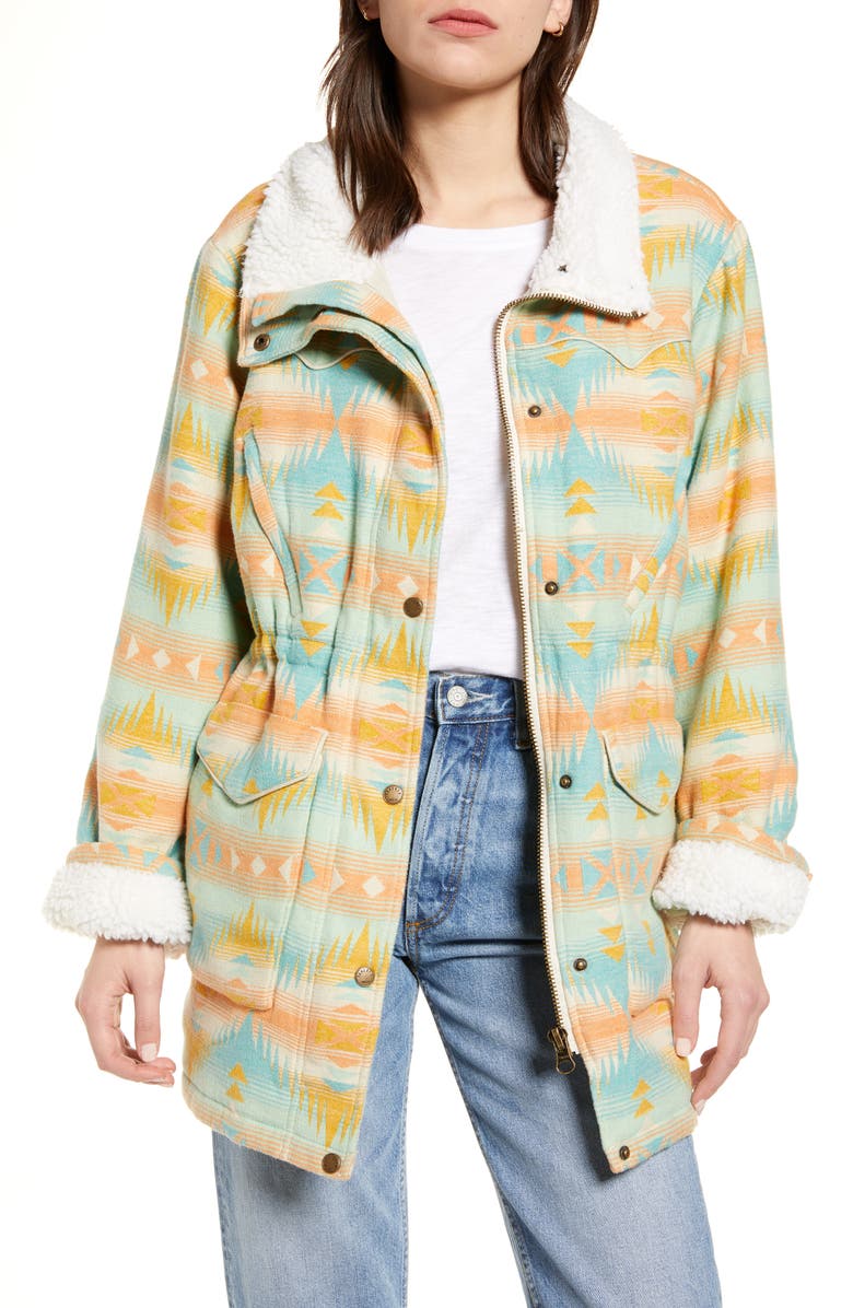 Faherty Bluegrass Faux Shearling Lined Jacket | Nordstromrack