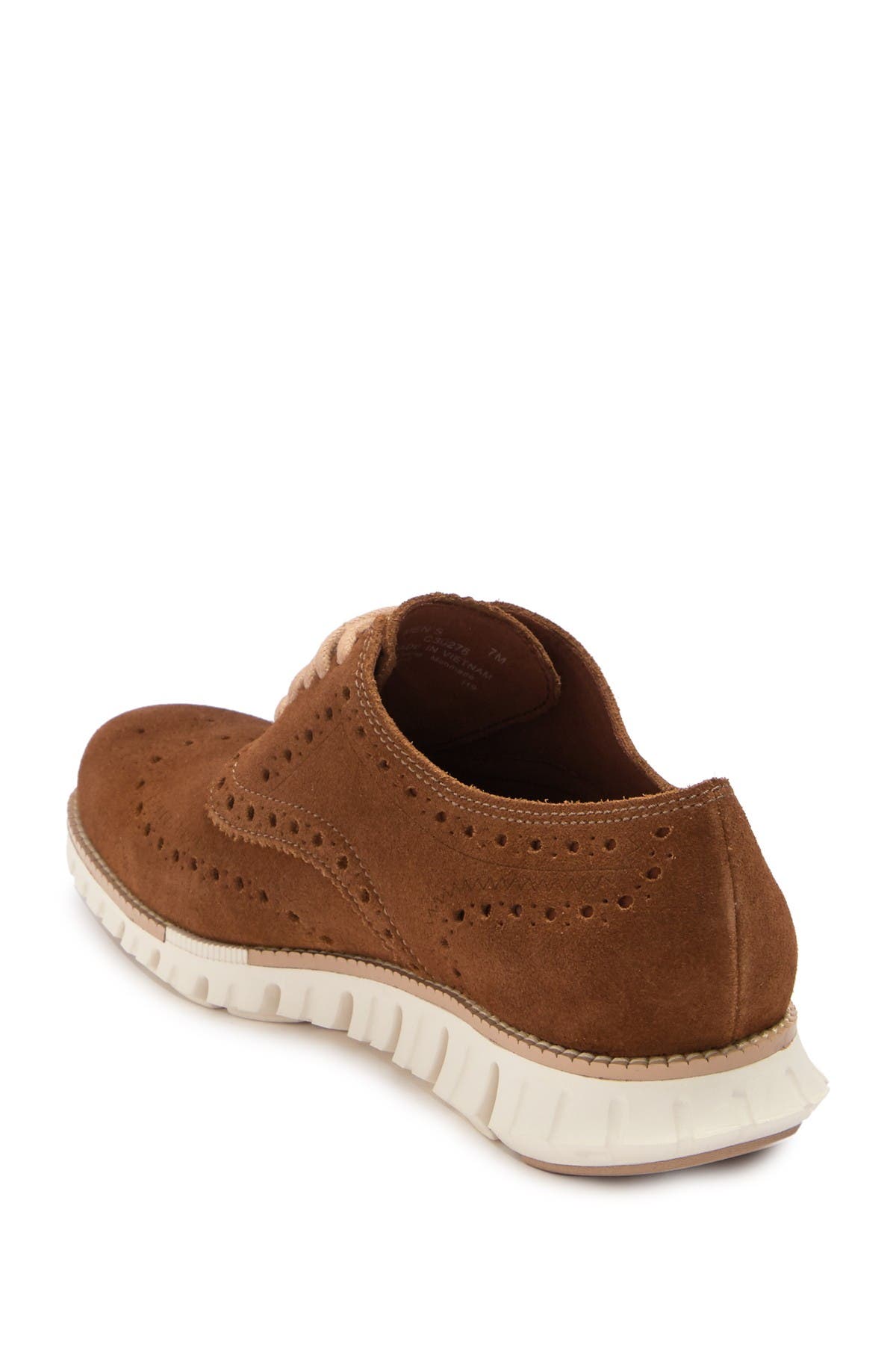 Cole Haan Zerogrand Wingtip Suede Oxford | Nordstromrack