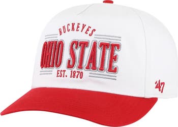 '47 Men's '47 White Ohio State Buckeyes Streamline Hitch Adjustable Hat ...