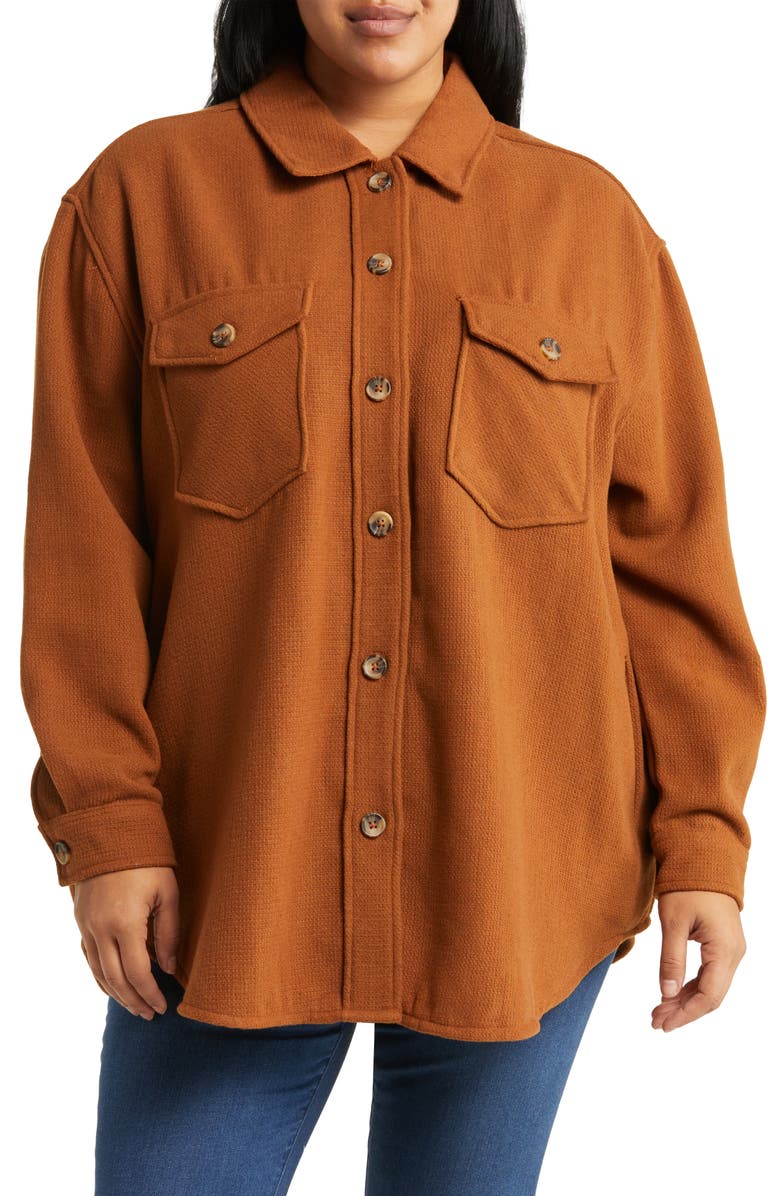 RDI Solid Shirt Jacket | Nordstromrack