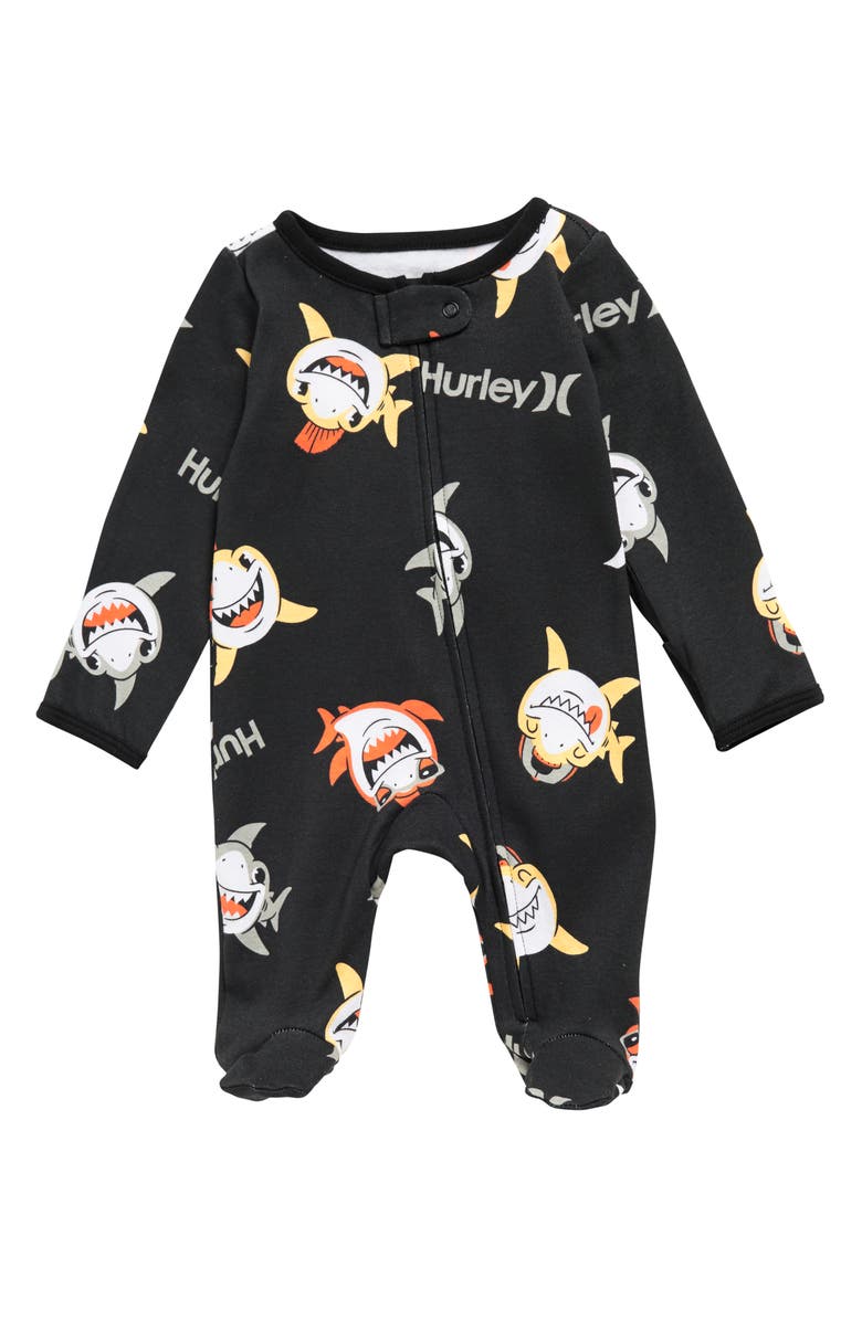 Hurley Kids' Lil Shark Footed Coverall | Nordstromrack