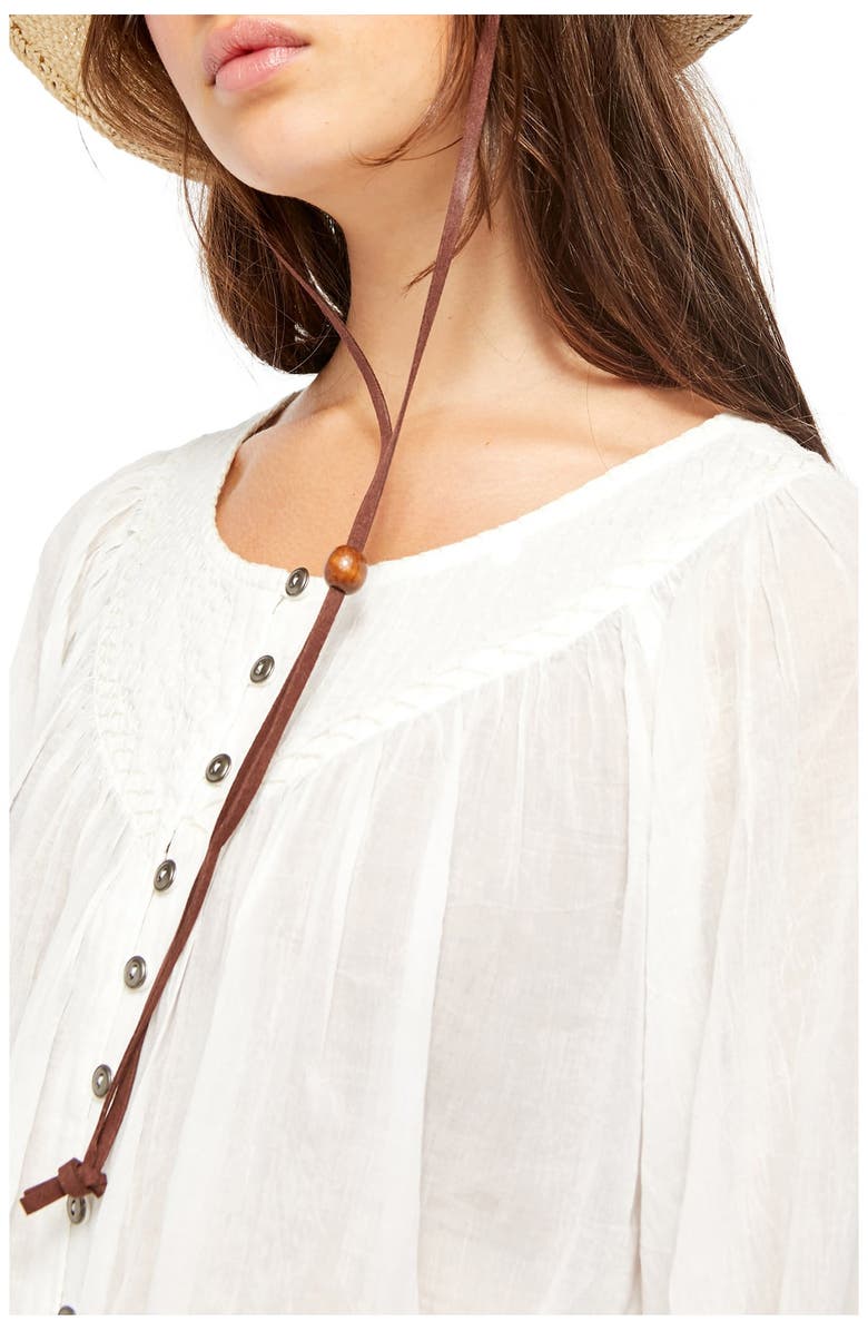 Free People Cool Meadow Peasant Top | Nordstromrack