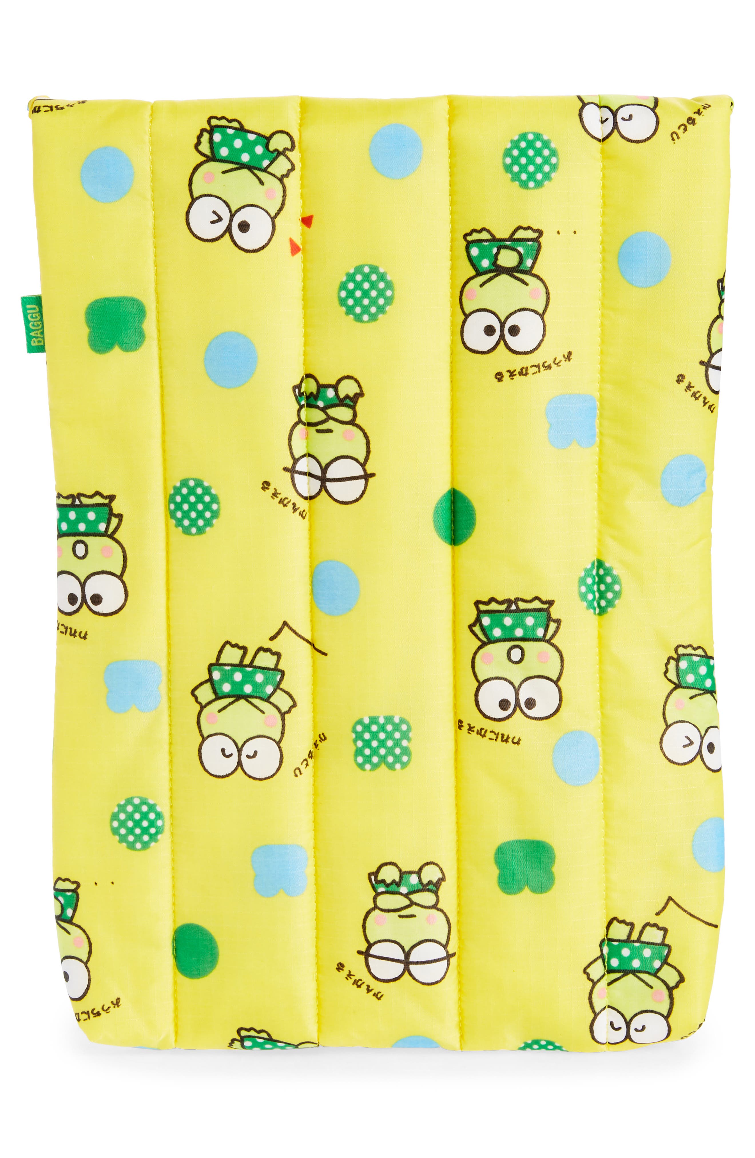 Baggu x Sanrio Keroppi Puffy 13-Inch Laptop Sleeve | Nordstromrack