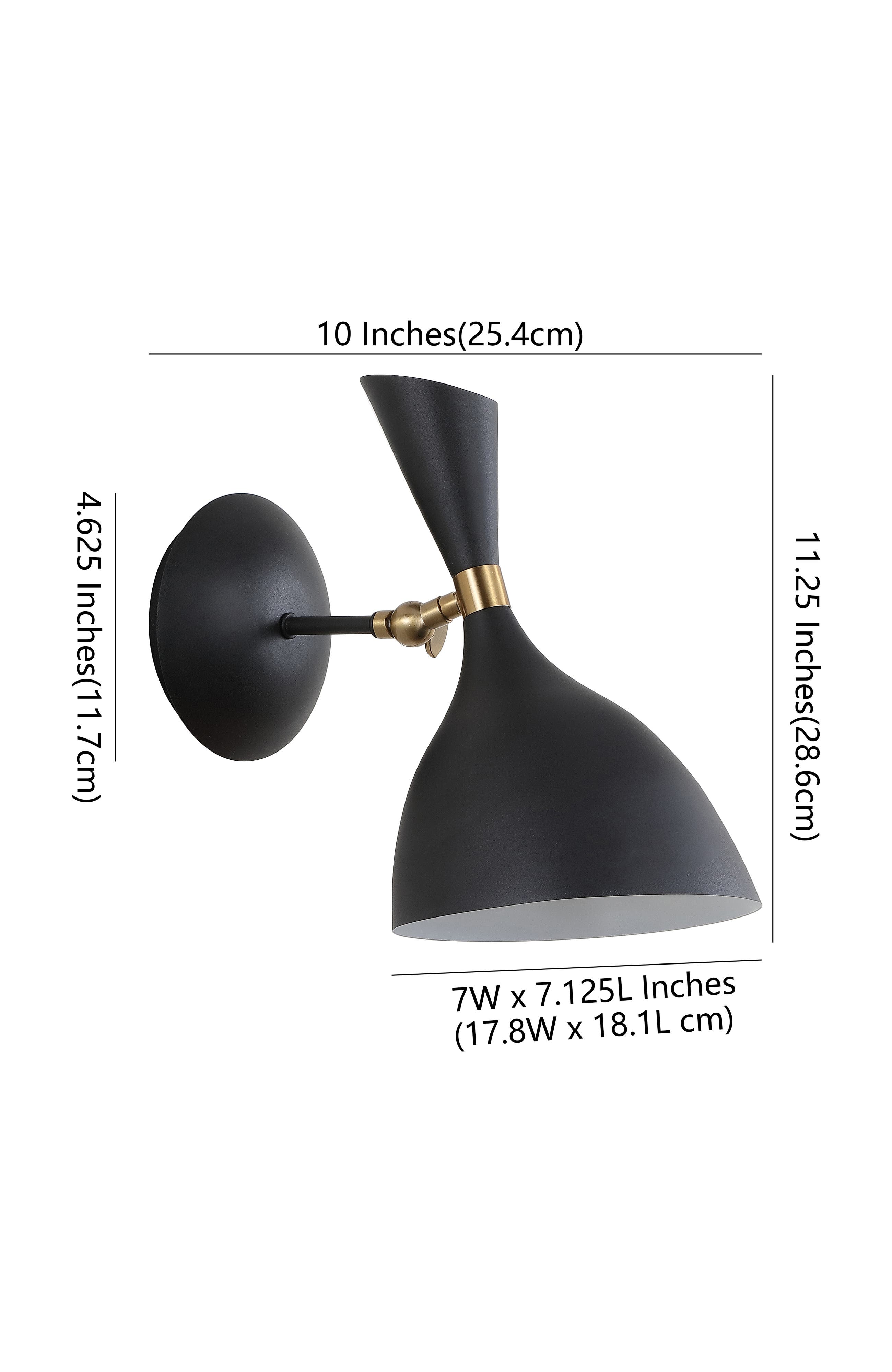 JONATHAN Y Josef Iron Retro LED Wall Sconce | Nordstrom
