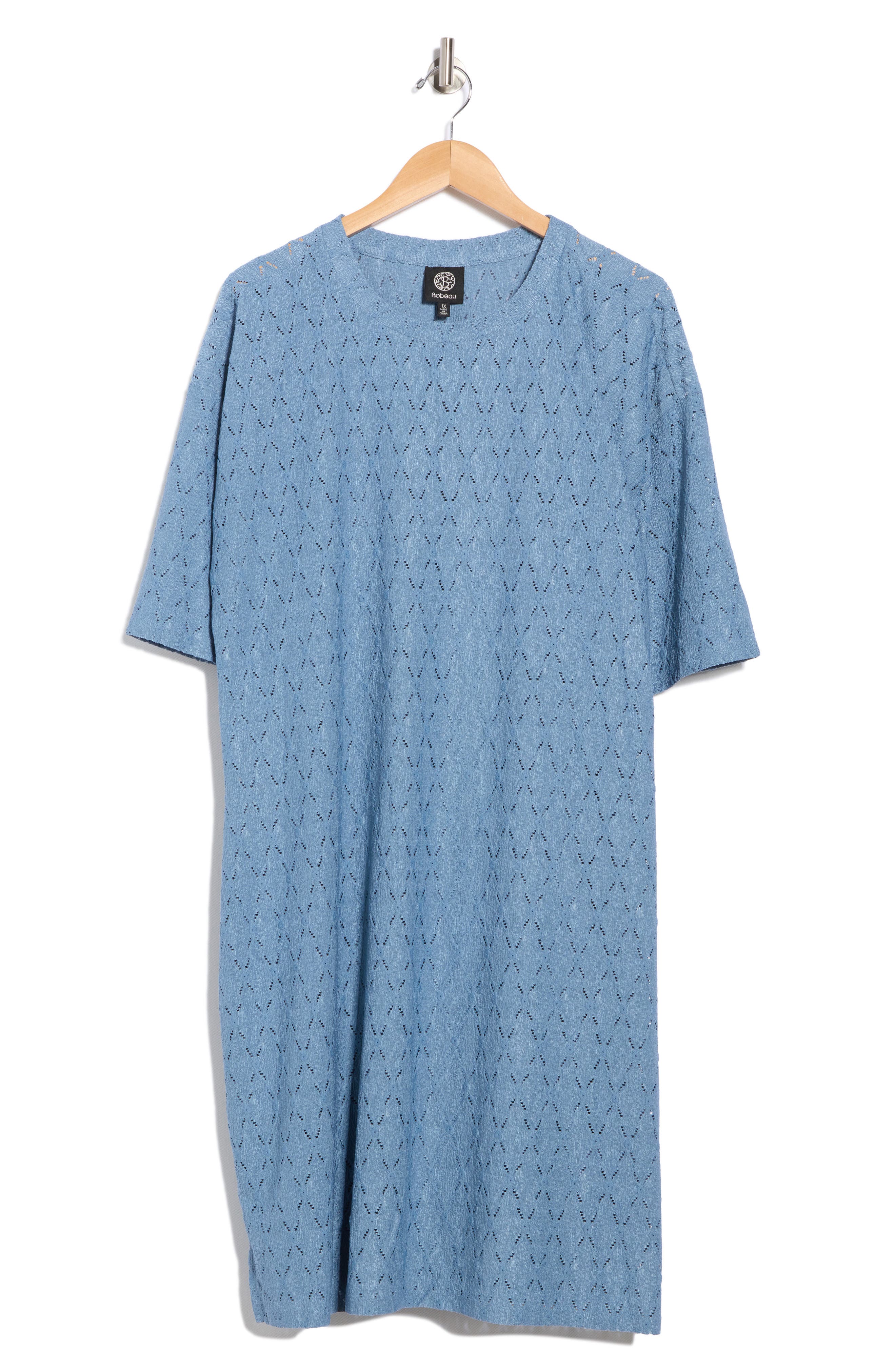 Bobeau Elbow Length Sleeve Dress | Nordstromrack