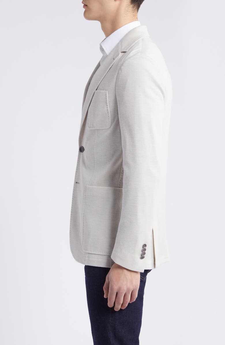 Canali Trim Fit Knit Cotton Blend Sport Coat | Nordstromrack