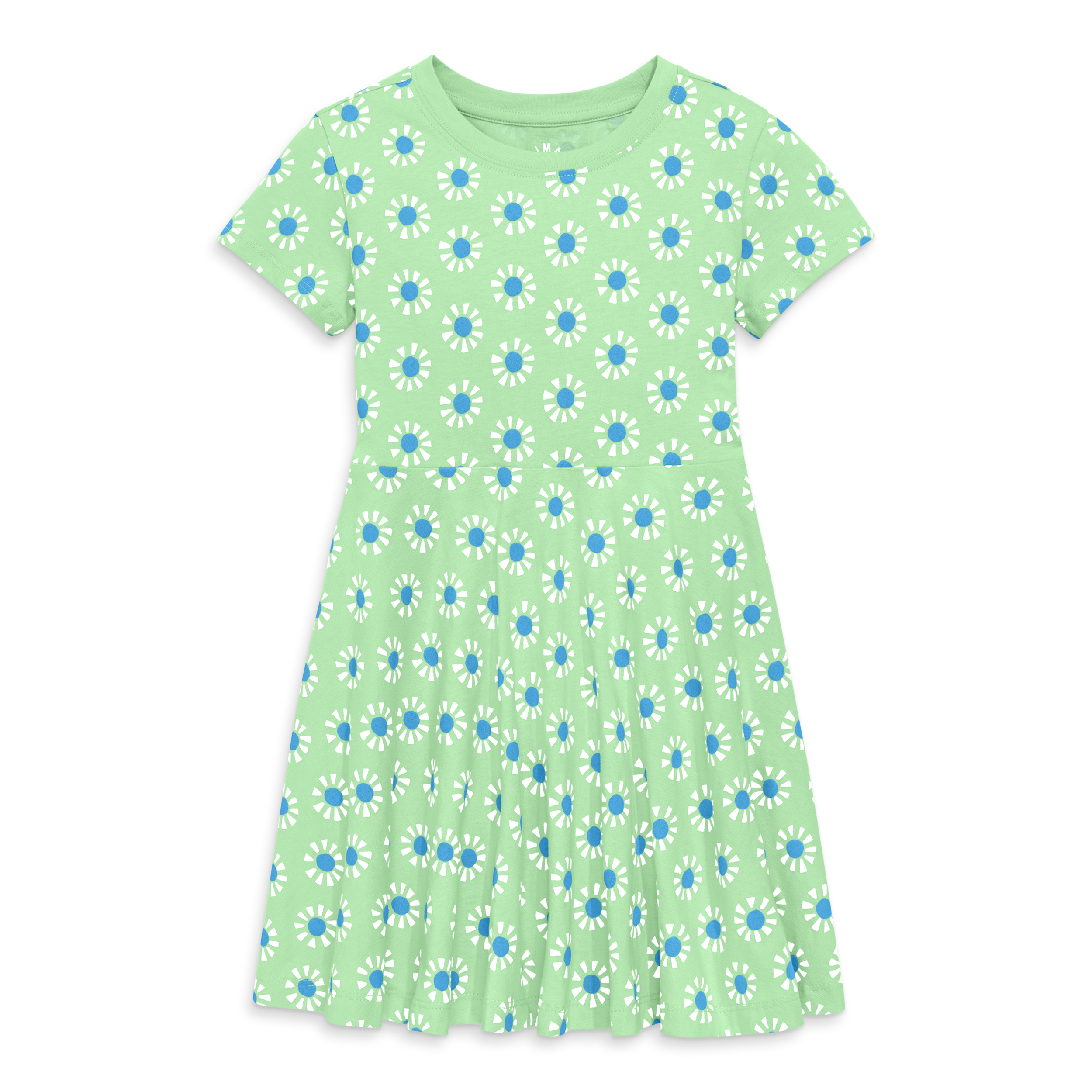 Primary Kids Twirly Dress In Cutout Suns | Nordstrom