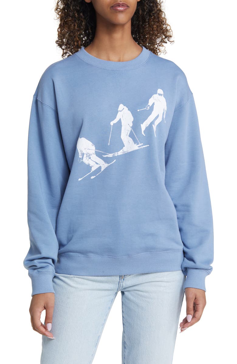 GOLDEN HOUR Skier Graphic Sweatshirt | Nordstromrack