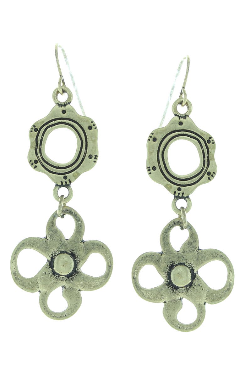 OLIVIA WELLES Organic Shape Charm Collection Necklace & Earrings Set ...