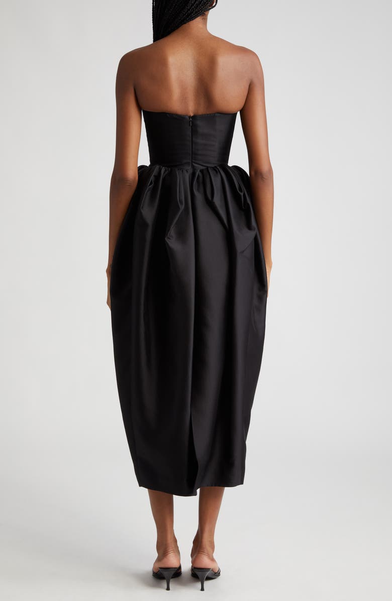 Zimmermann Matchmaker Silk & Wool Bustier Midi Dress | Nordstromrack