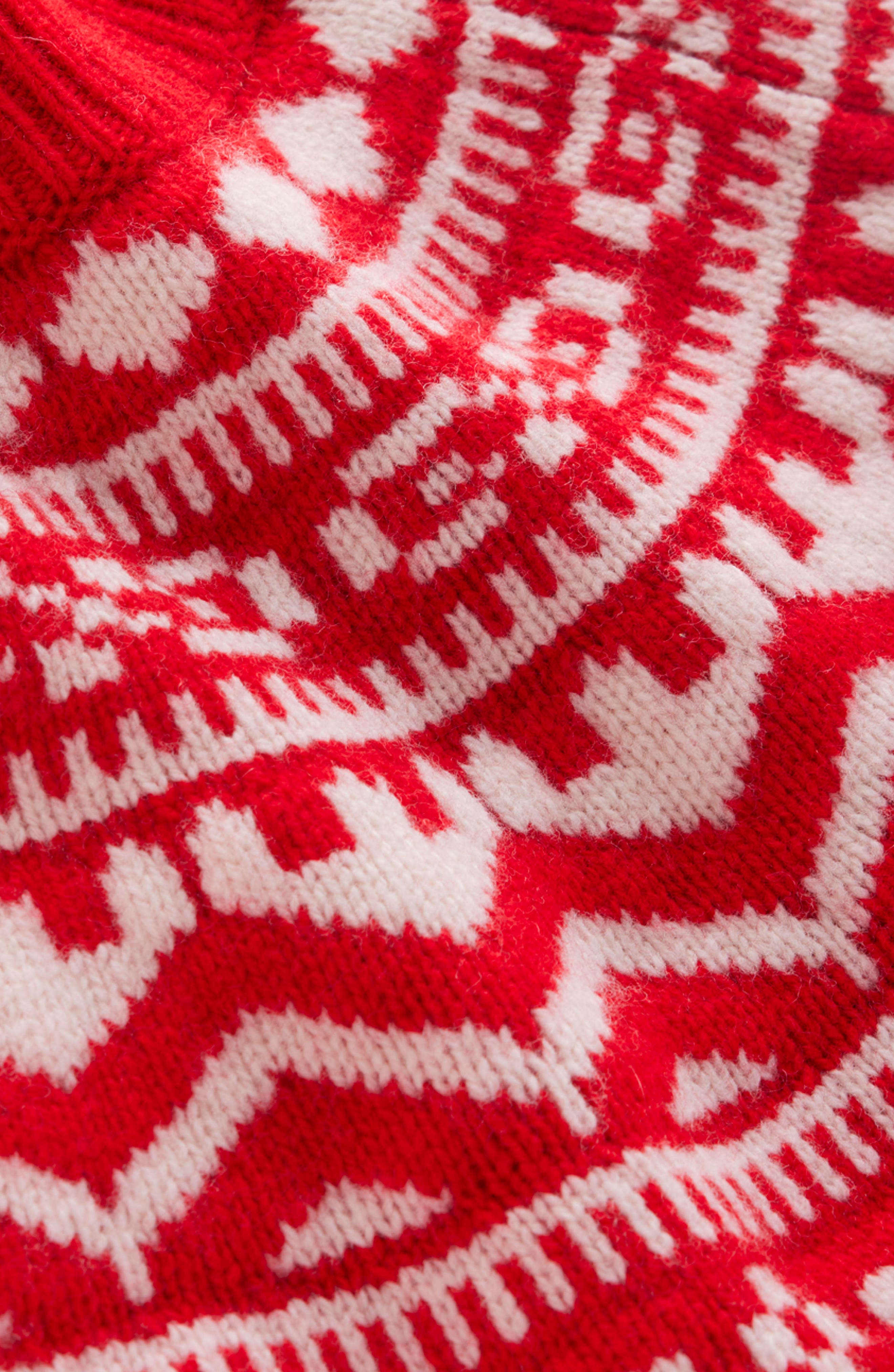 Boden Marion Fair Isle Wool Mock Neck Sweater | Nordstromrack