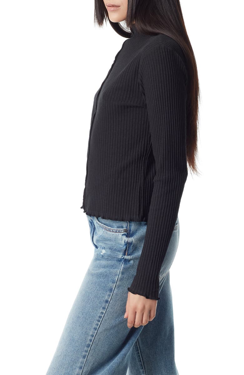 Circus NY by Sam Edelman Narissa Rib Cotton Funnel Neck Top | Nordstromrack
