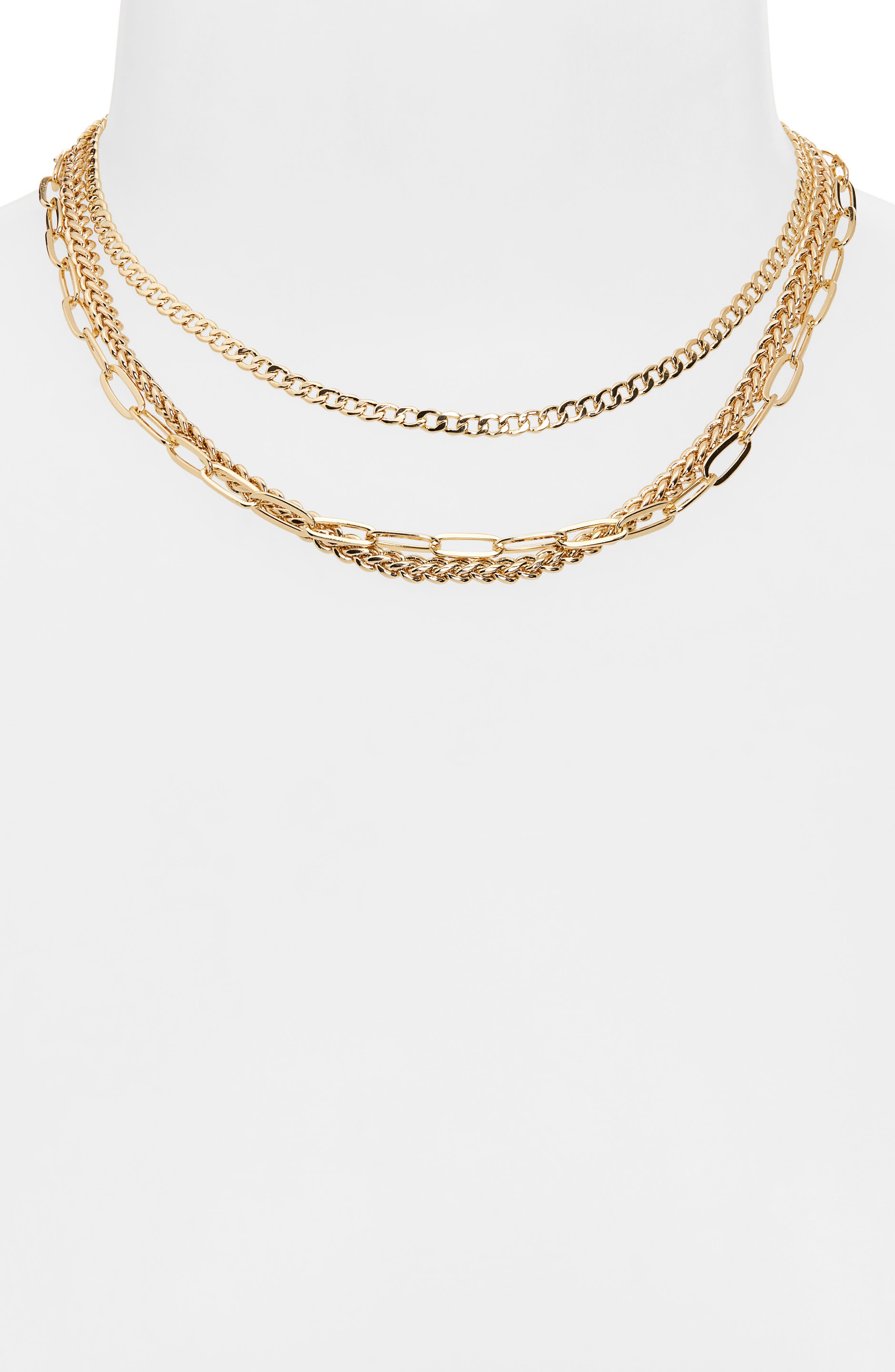 Panacea Layered Chain Necklace | Nordstromrack