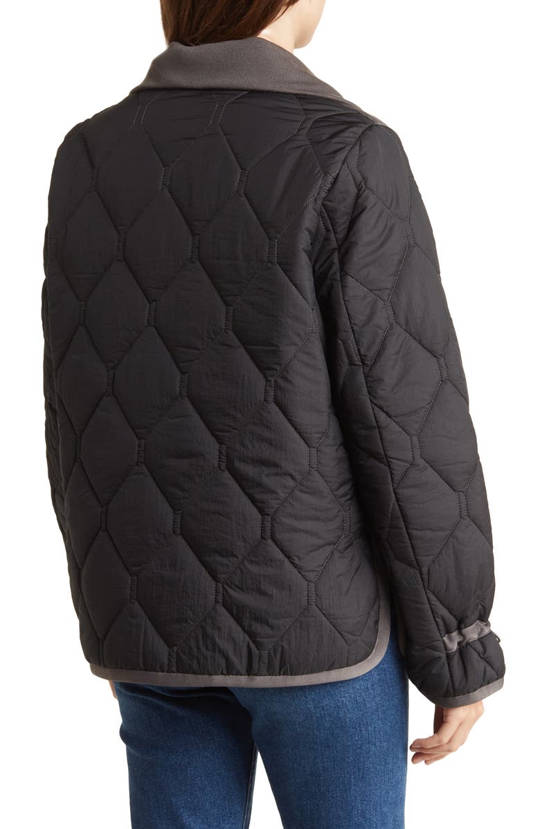 Andrew Marc Devoe Lava Quilted Midweight Coat | Nordstromrack