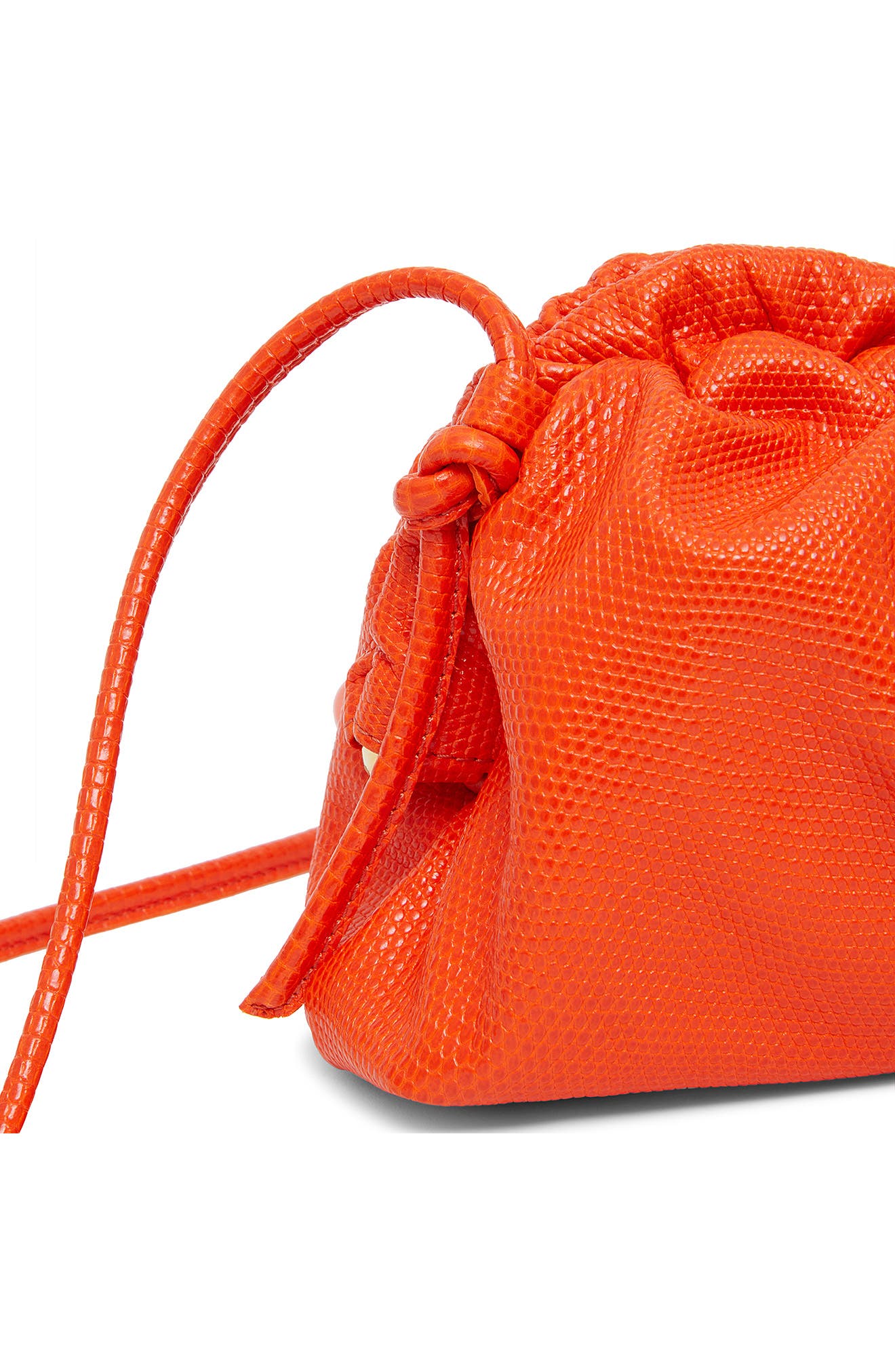 Mansur Gavriel Mini Cloud Lizard Embossed Leather Clutch | Nordstromrack