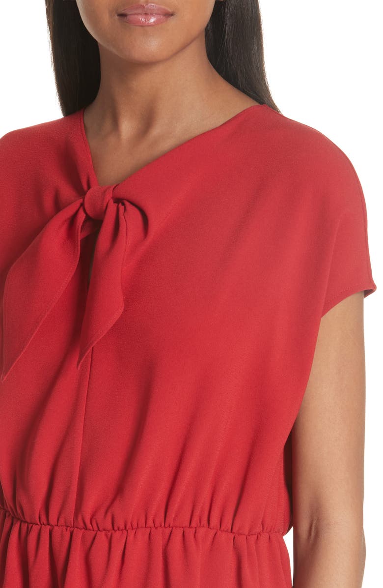 CO Tie Neck Crepe Blouse | Nordstrom