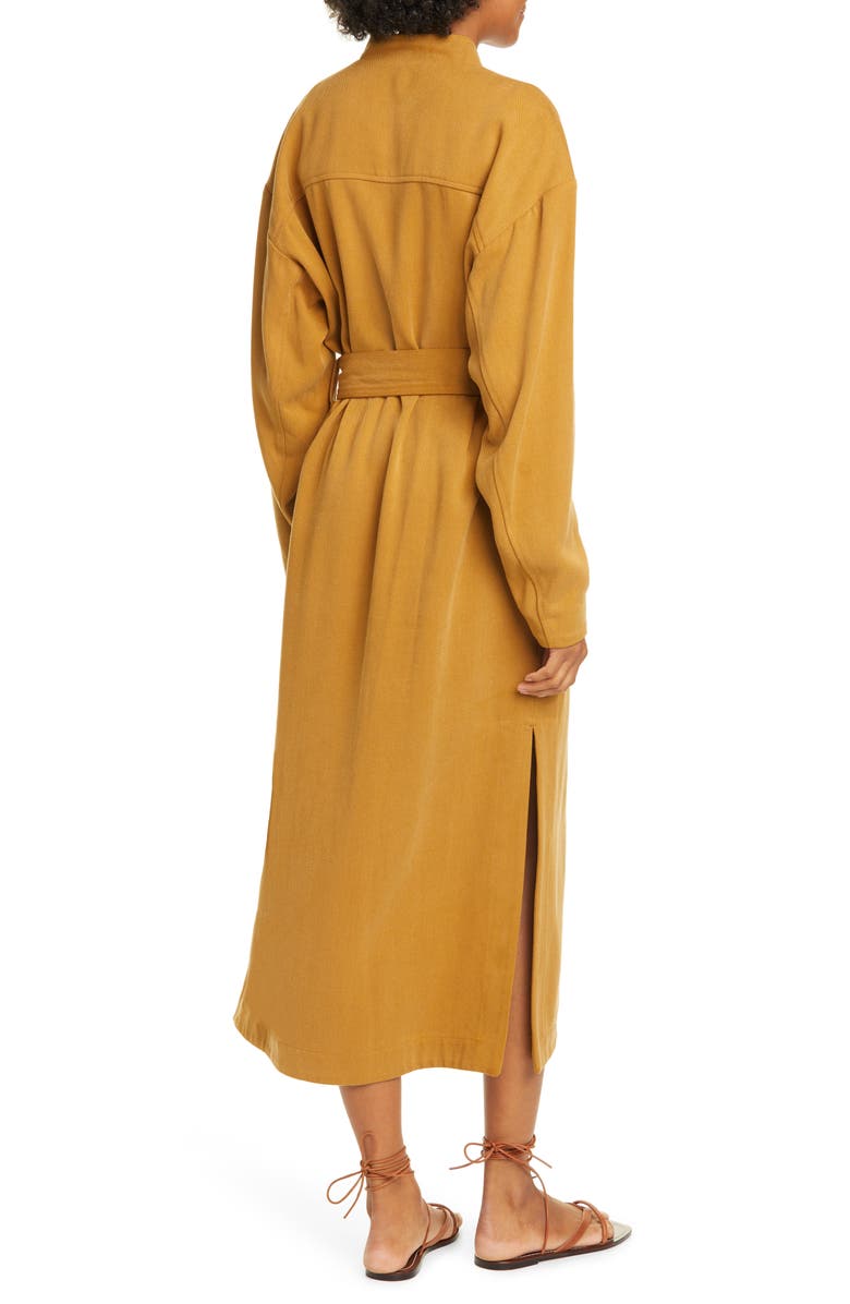 Rodebjer Moon Belted Long Sleeve Midi Dress | Nordstromrack