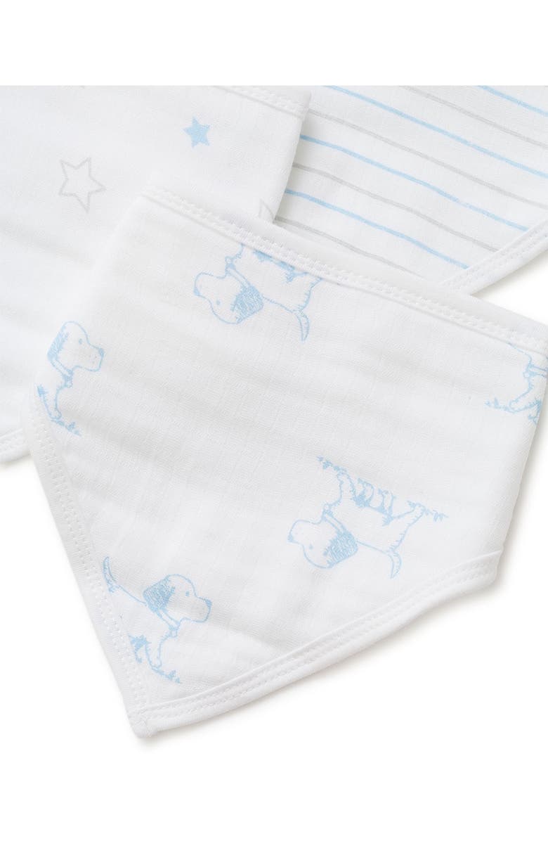 Little Me Puppy Bandana Bibs - Pack of 3 | Nordstromrack