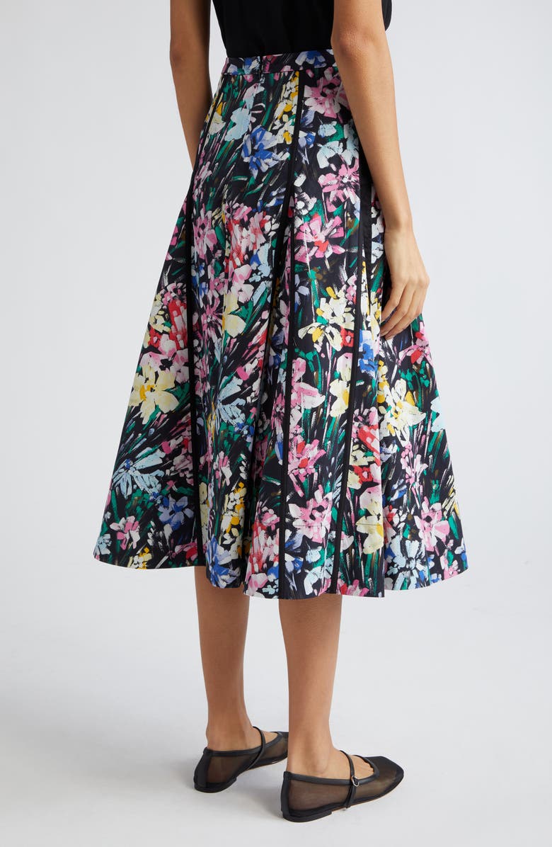 3.1 Phillip Lim Flowerworks Godet Cotton Skirt | Nordstrom