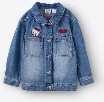 Cotton On Kids Kid's License Emery Denim Shacket | Nordstrom