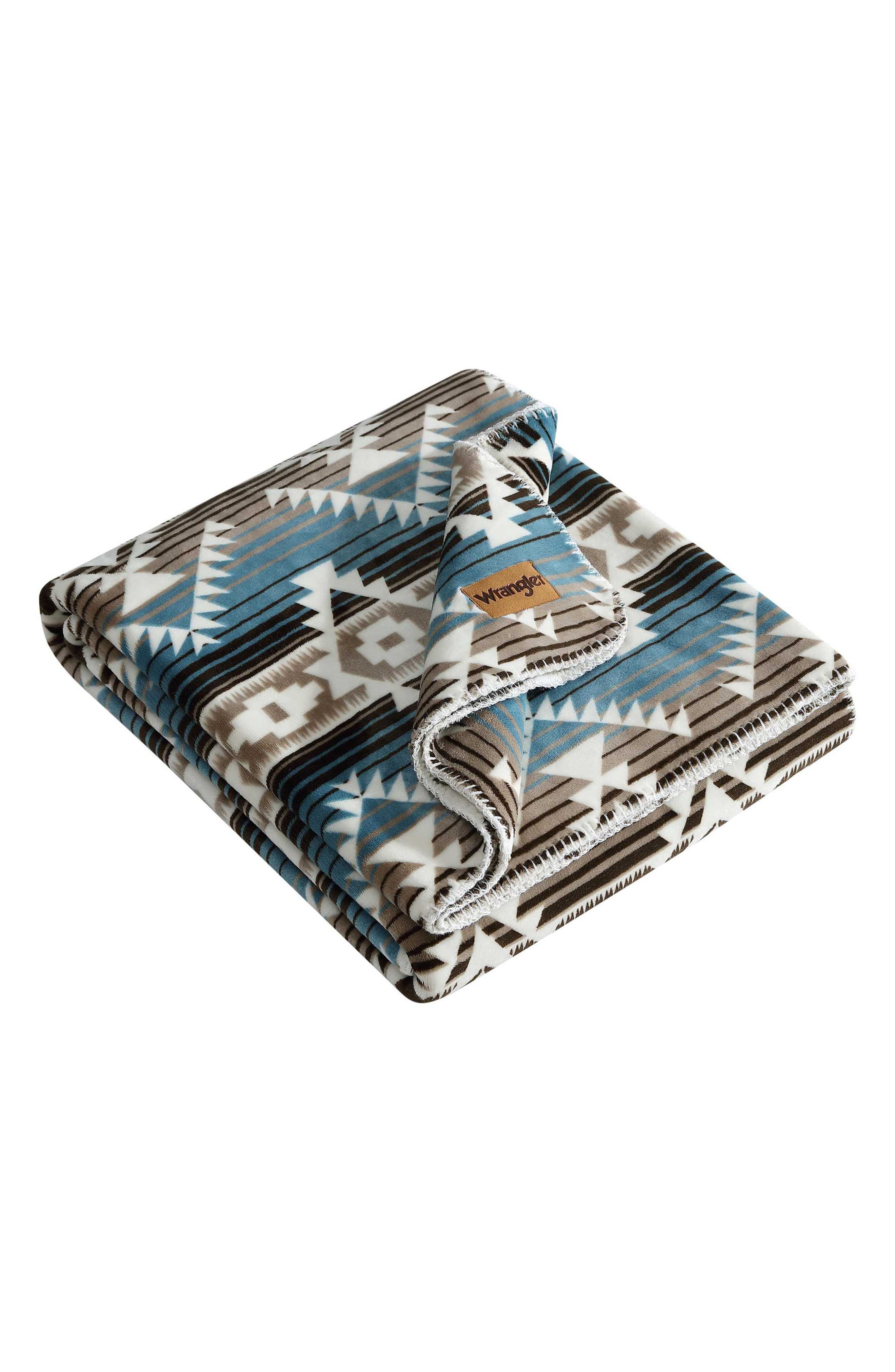 Wrangler Nash Reversible Throw Blanket | Nordstromrack