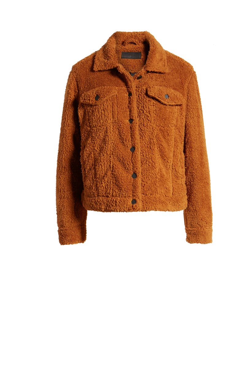BLANKNYC Cozy Teddy Faux Shearling Trucker Jacket | Nordstromrack