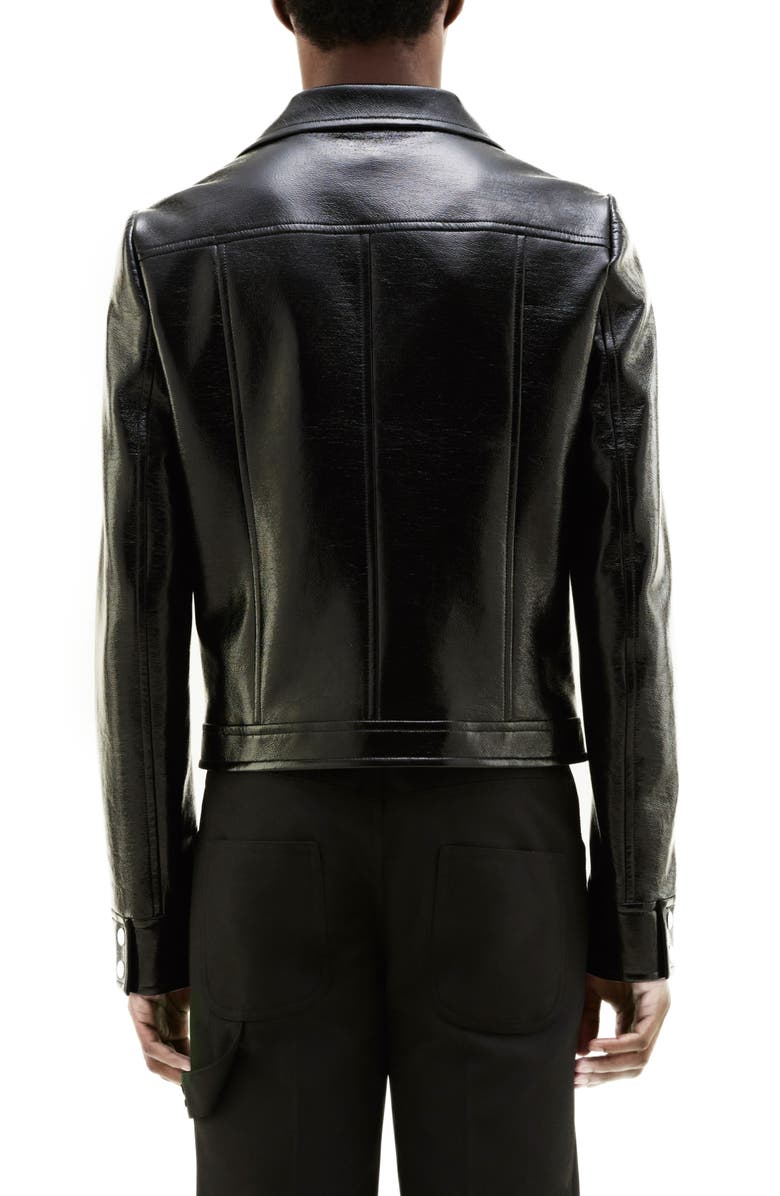 Courrèges Logo Patch Vinyl Jacket | Nordstromrack