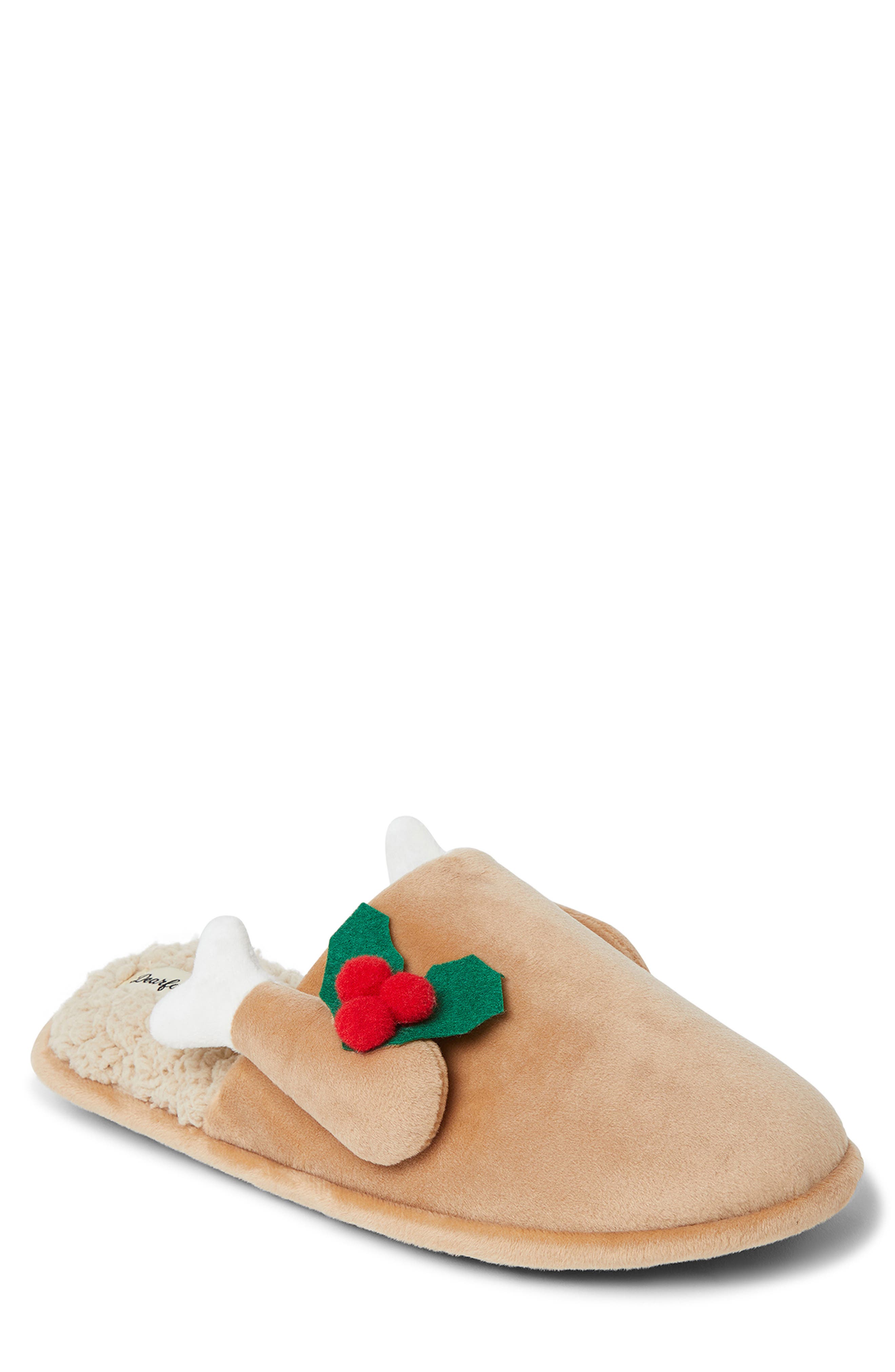 DEARFOAMS Carson Holiday Scuff Slipper (Men) | Nordstromrack