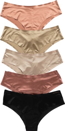 Danskin 5-Pack Shiny Micro Cheeky Panties | Nordstromrack