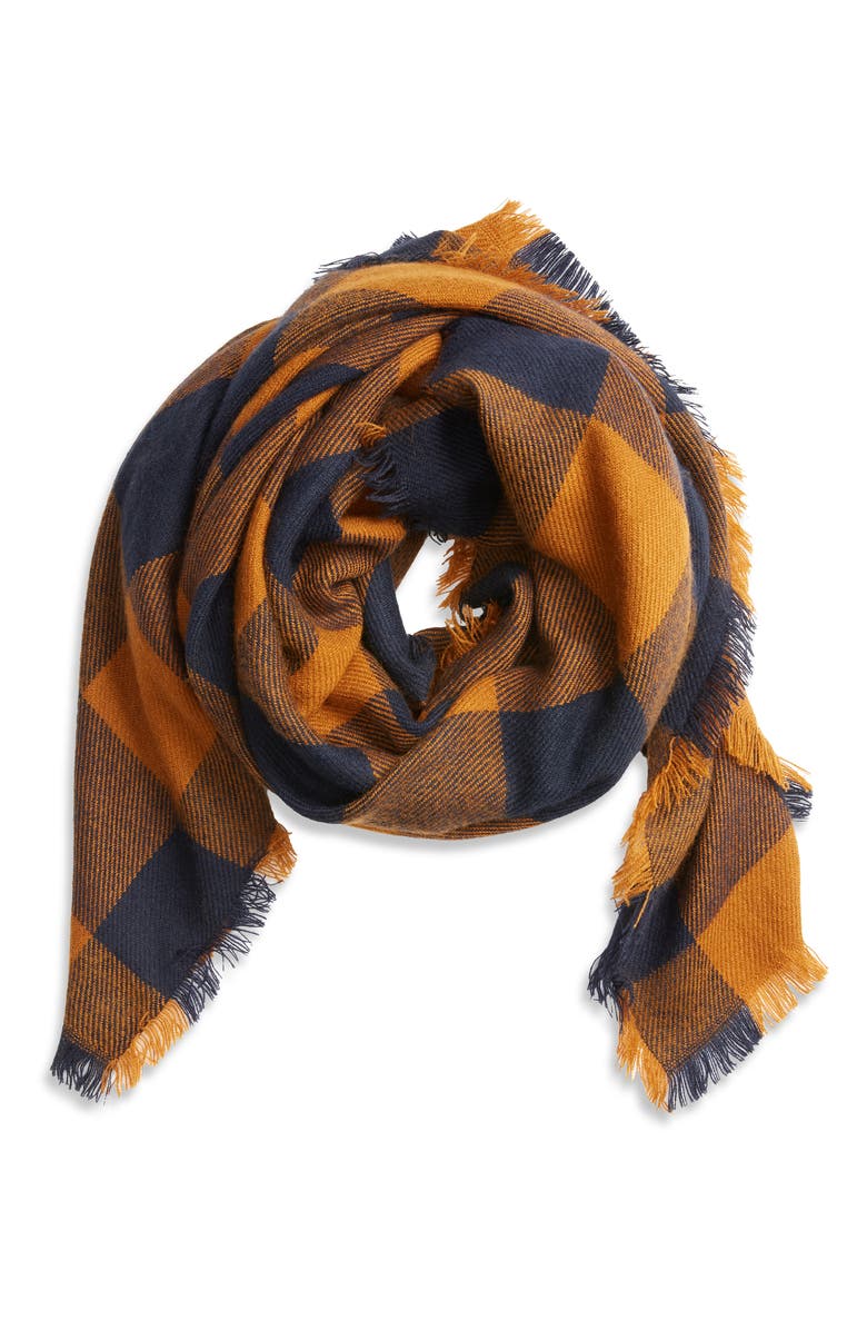 Madewell Buffalo Check Blanket Scarf | Nordstromrack