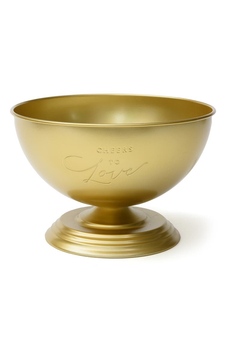 STYLE ME PRETTY Gartner Studios Gold Iron Champagne Bucket | Nordstromrack