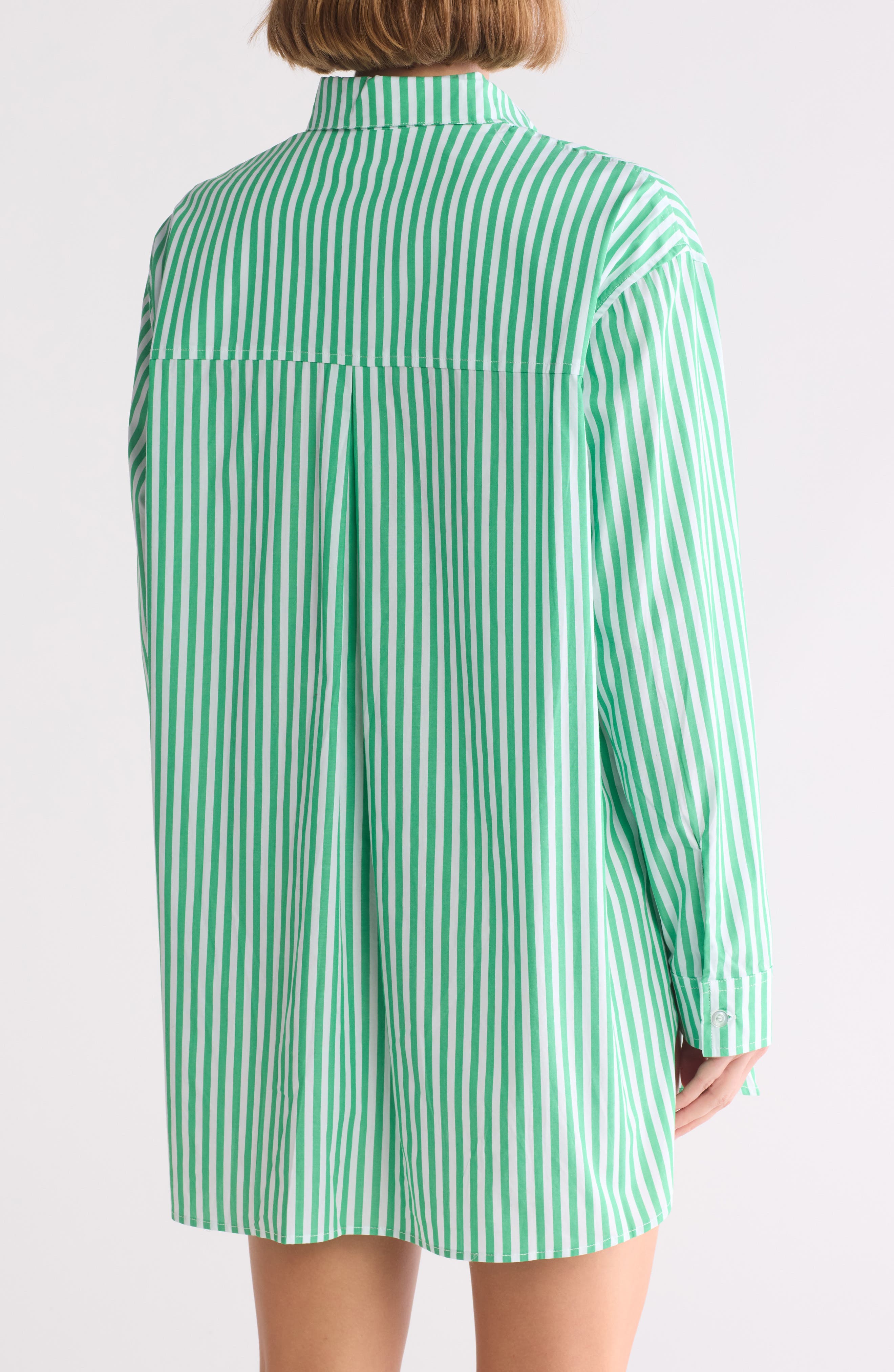Sanctuary Oversize Beach Button-Up Cover-Up Shirt | Nordstromrack