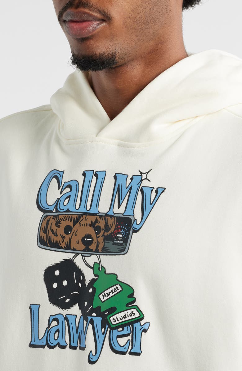 MARKET Call My Lawyer Graphic Cotton Hoodie | Nordstromrack